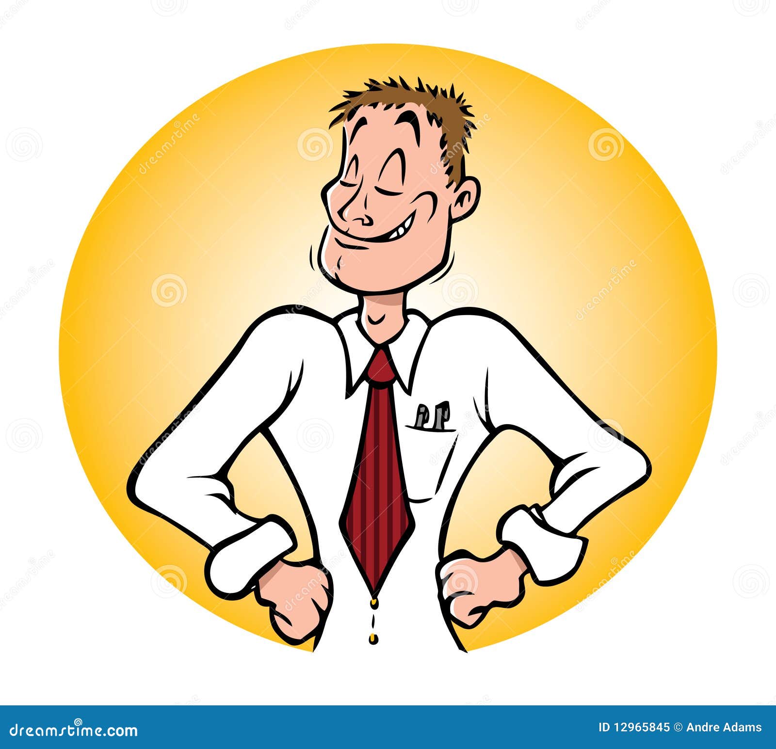 Proud Person Characatures