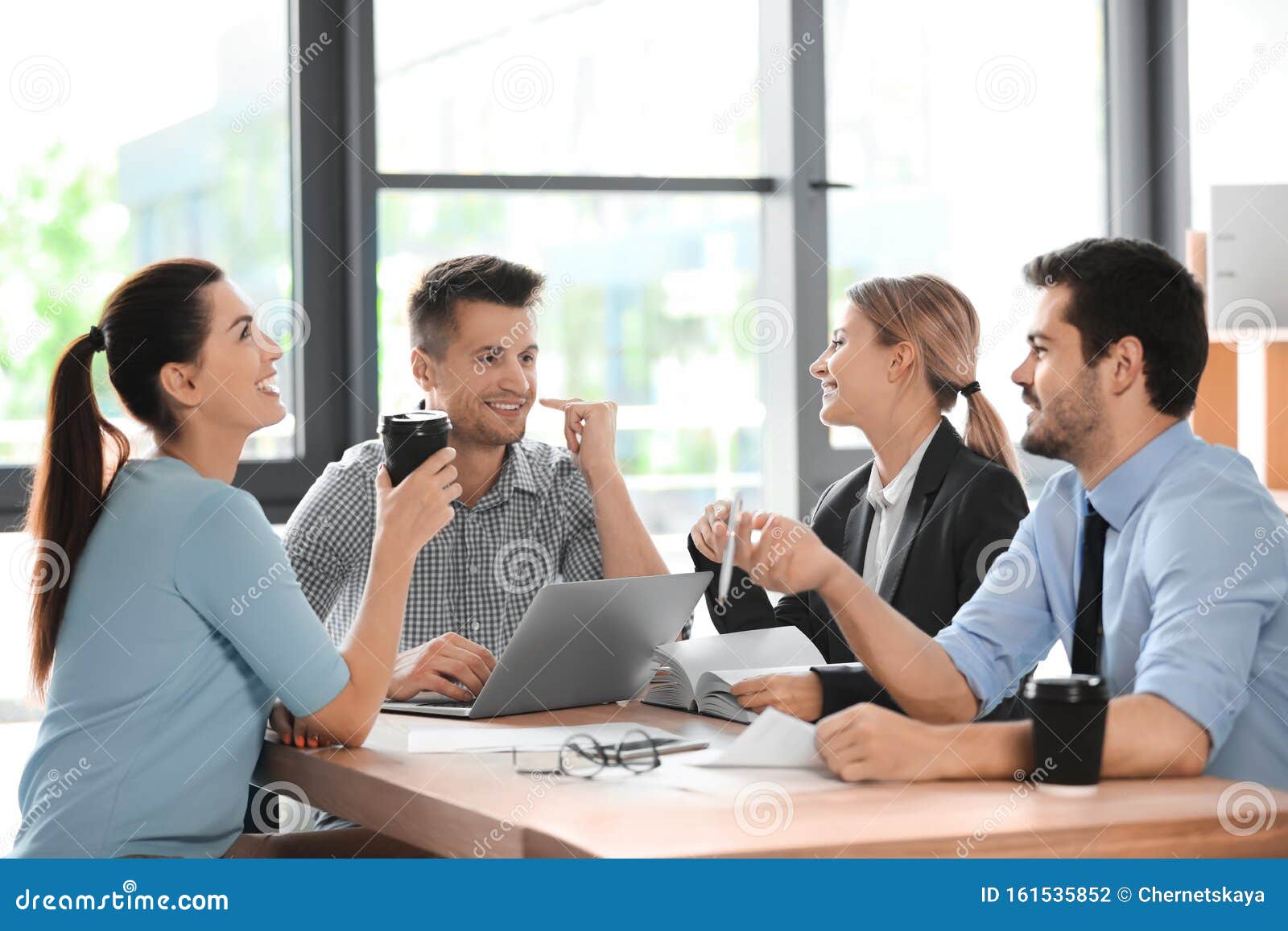 Office Employees Having Business Training Stock Photo - Image of ...