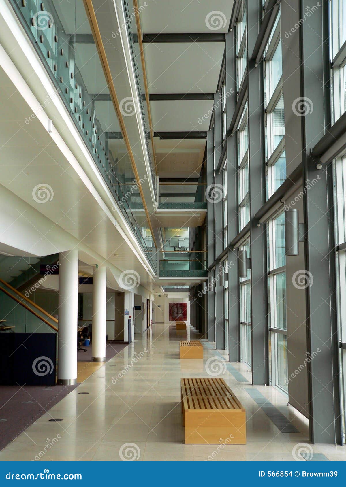 Office Entrance stock photo. Image of hallway, breaktime - 566854