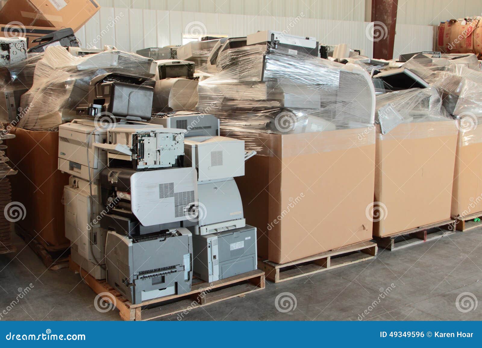 Equipment For Waste Sorting. Waste Management Concept. Garbage ...