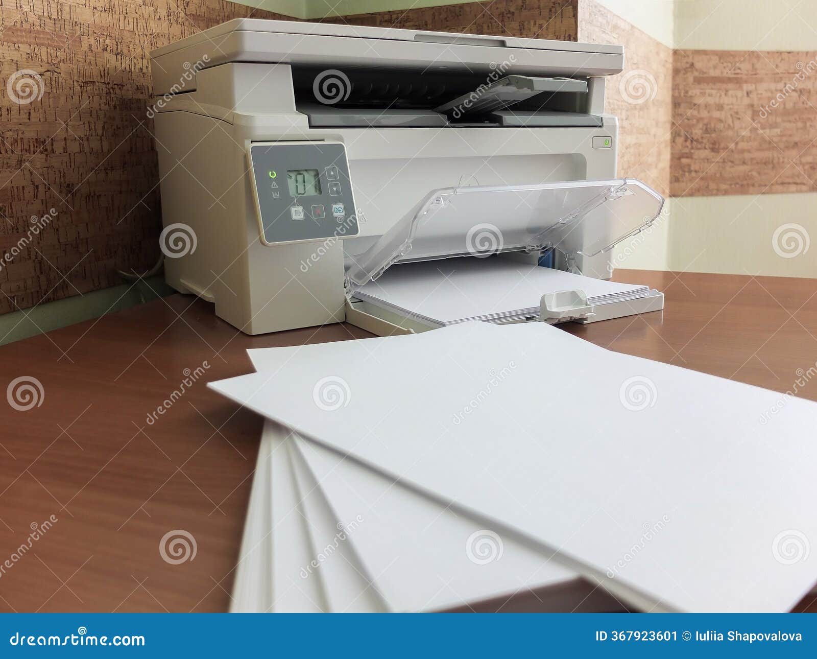Man Photocopying, Scanning An Old Book On An Open Photocopier Home ...