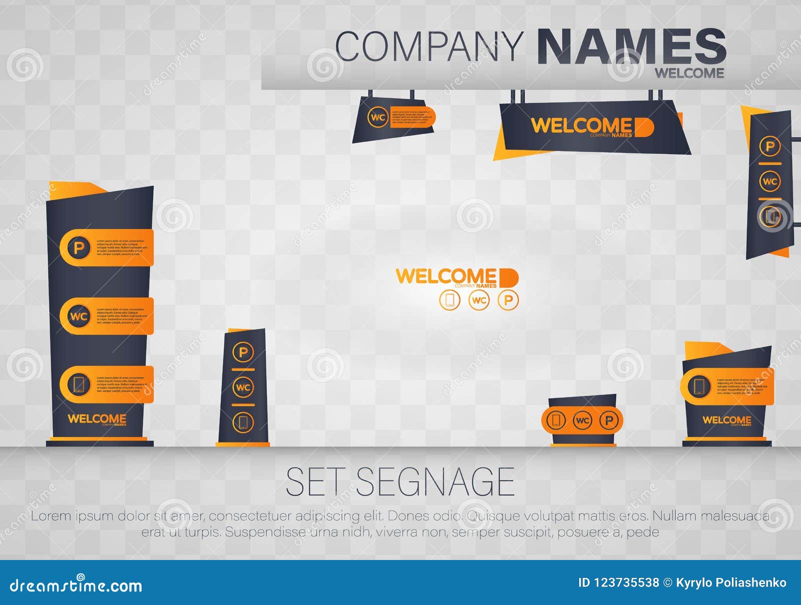 Modern Directional Signage Design