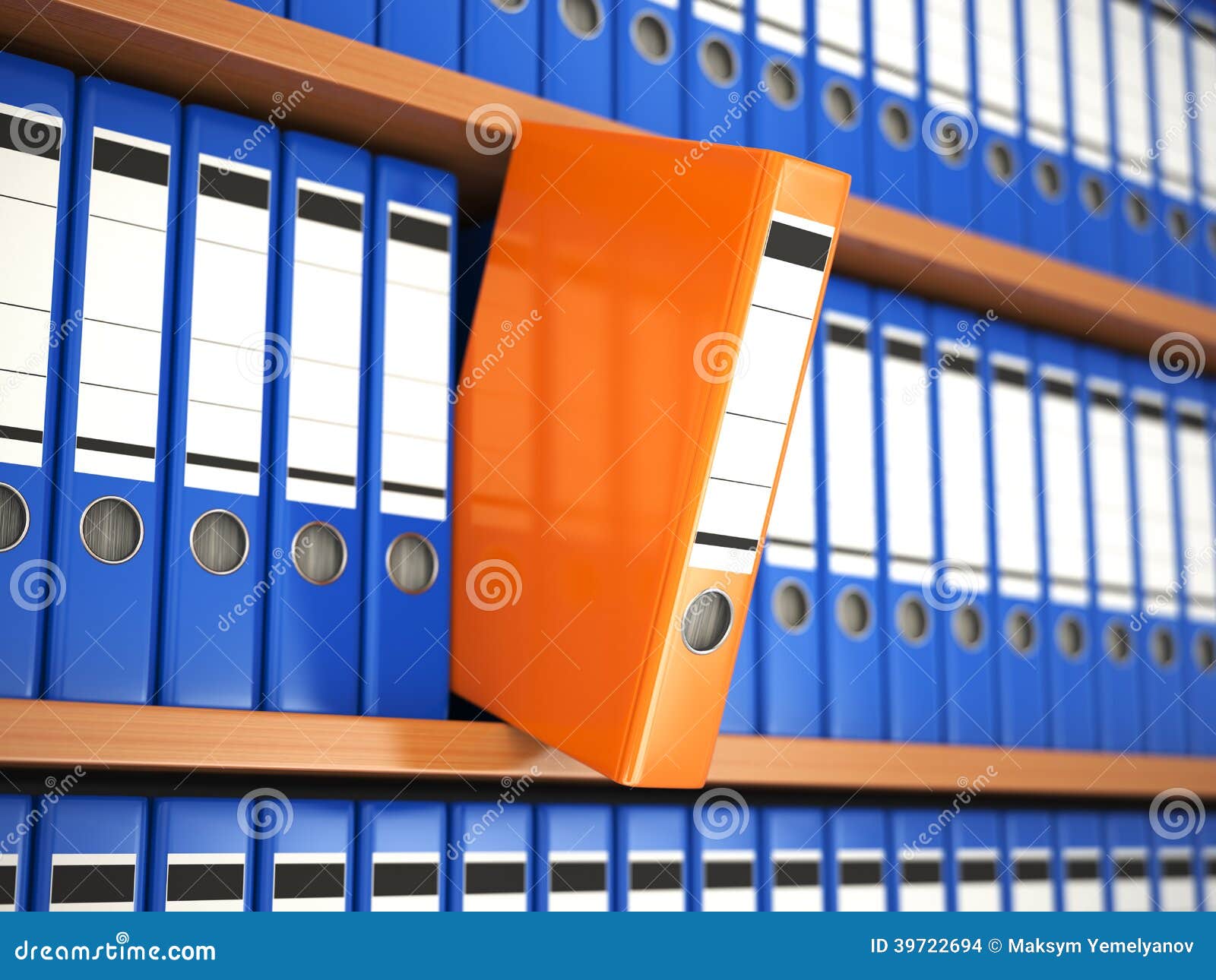 Shelf Archive Folder Stock Photography | CartoonDealer.com #24490046
