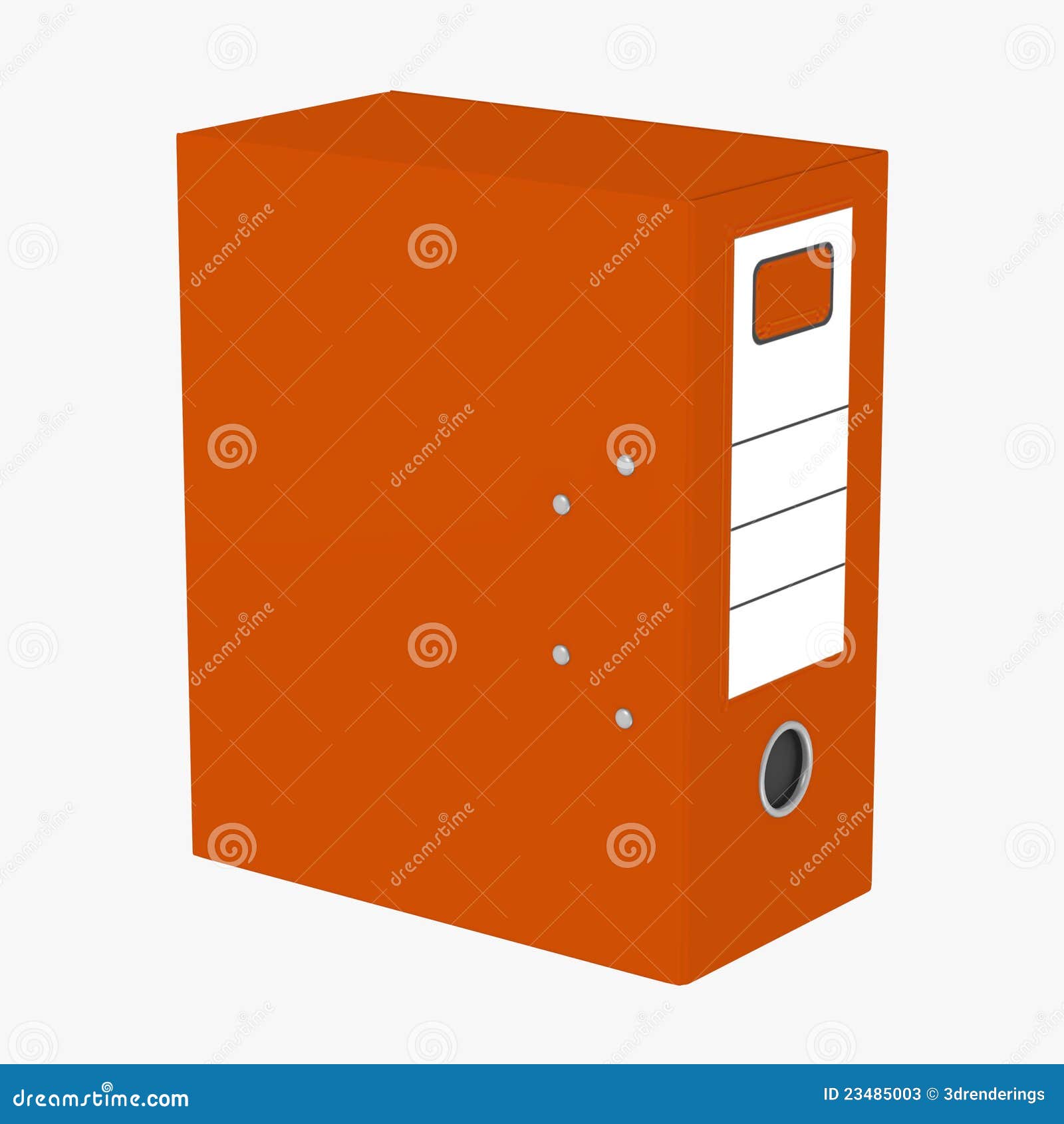 Office file orange stock illustration. Illustration of folder - 23485003
