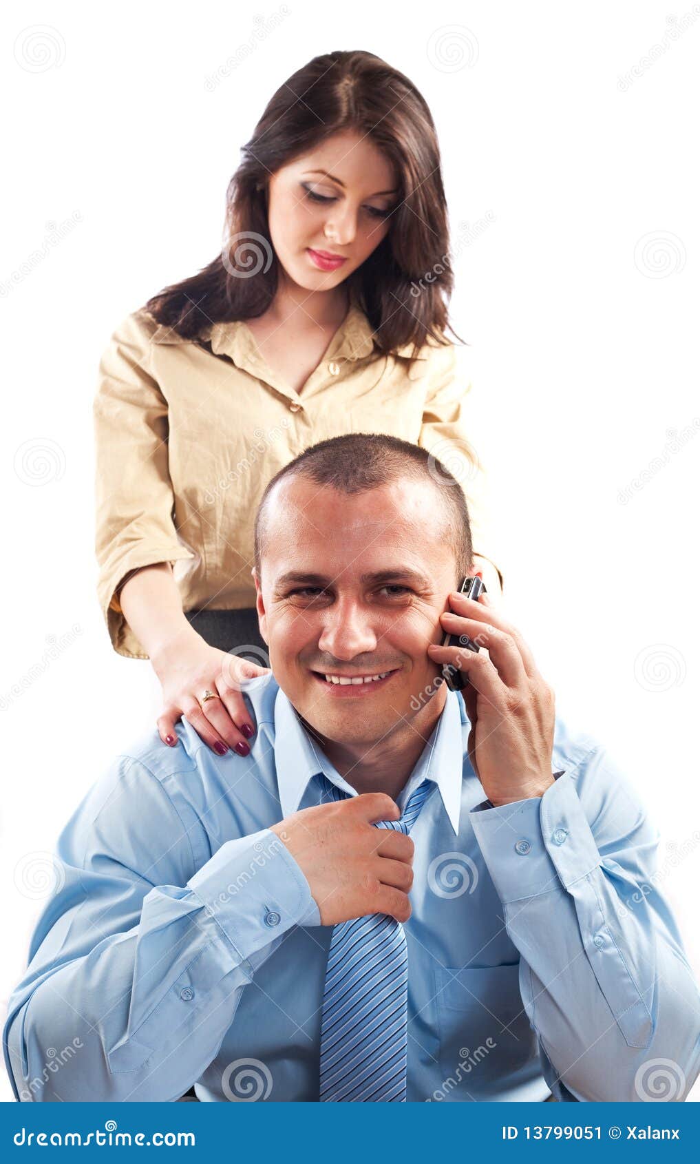 Office flirting stock image. Image of office, corporate - 13799051