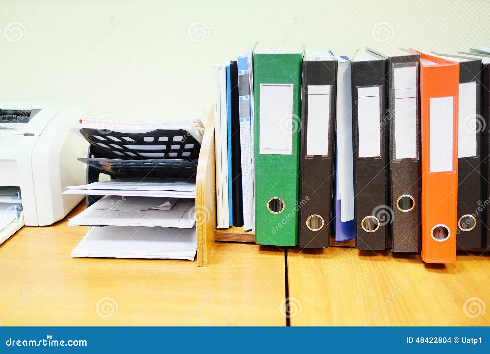 Office folder stock photo. Image of design, personal - 48422804