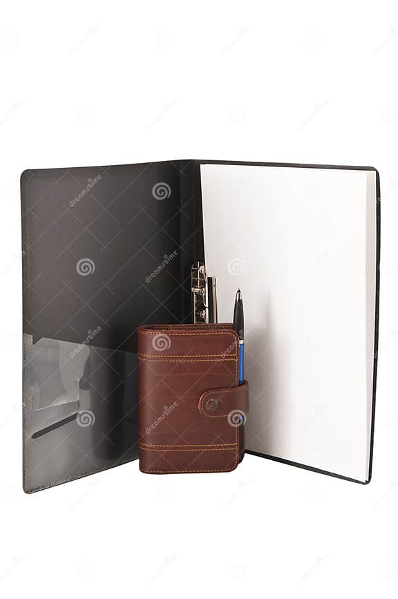 Office folder diary stock photo. Image of file, storage - 18019088