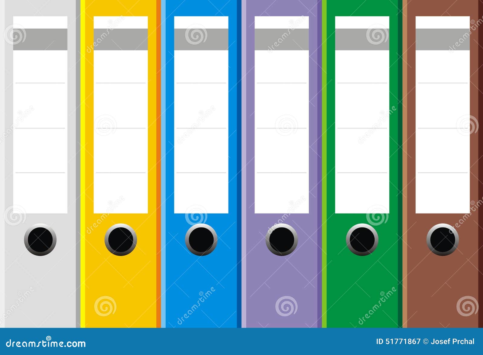 Office folders background stock vector. Illustration of color - 51771867