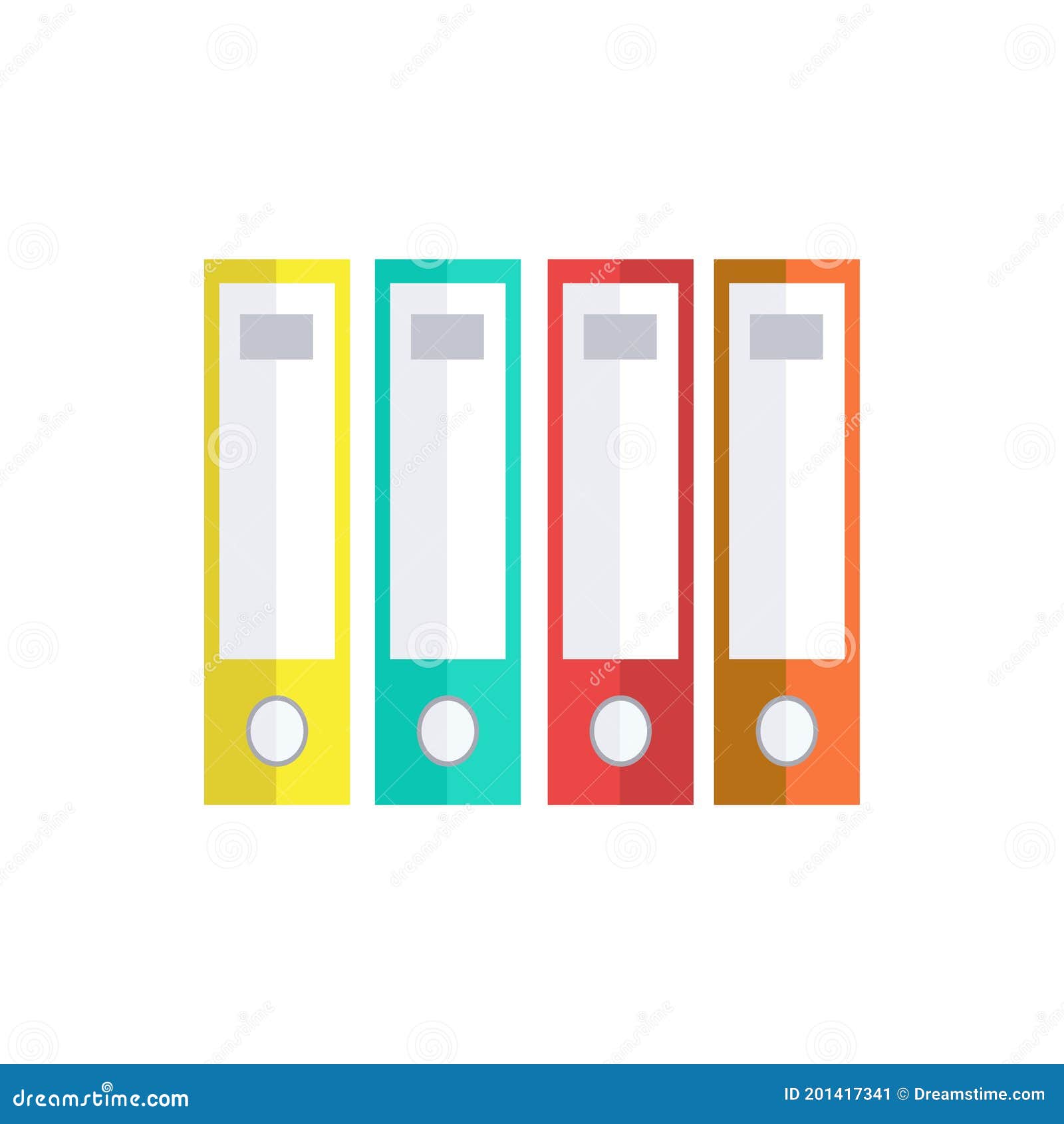 Colorful Folder Icon Royalty-Free Stock Image | CartoonDealer.com #26047390