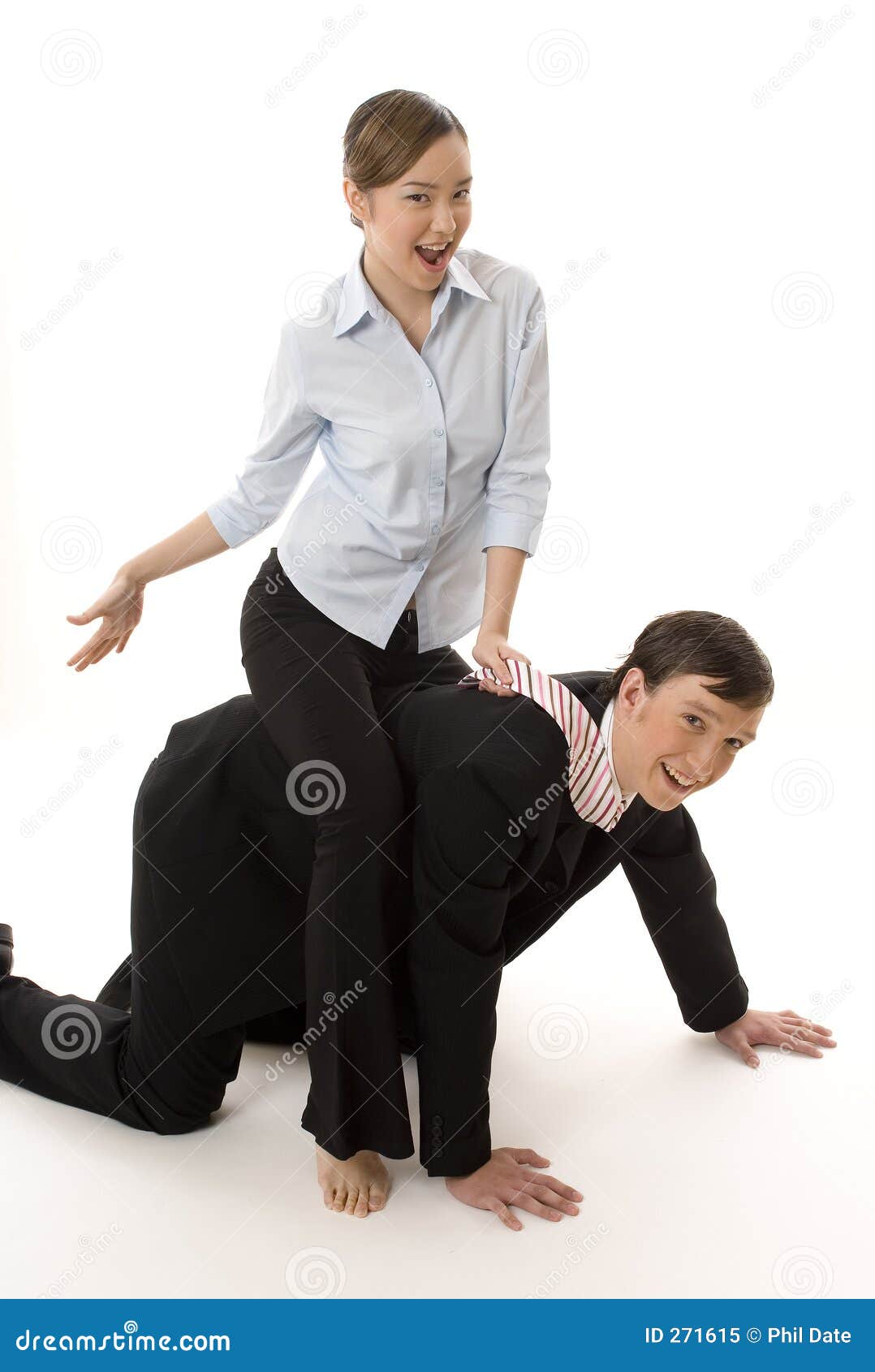 Office Fun 2 stock image. Image of smart, white, feminism - 271615