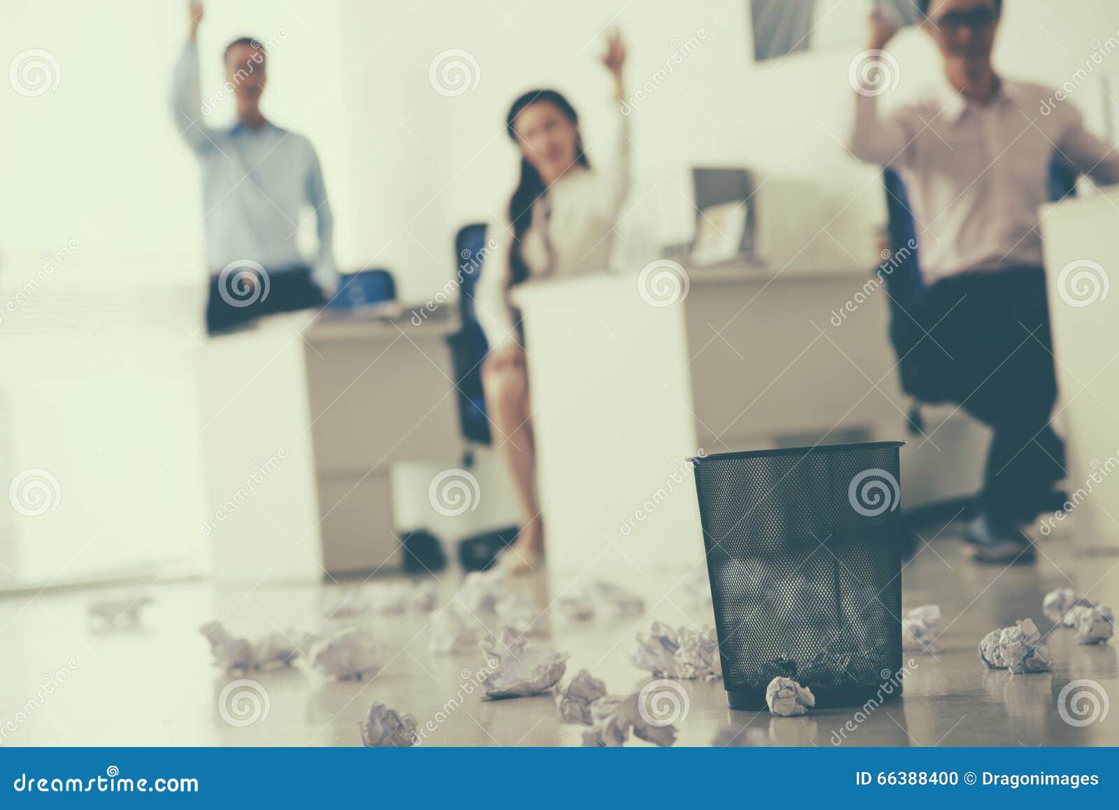 Office fun stock photo. Image of entertainment, throwing - 66388400