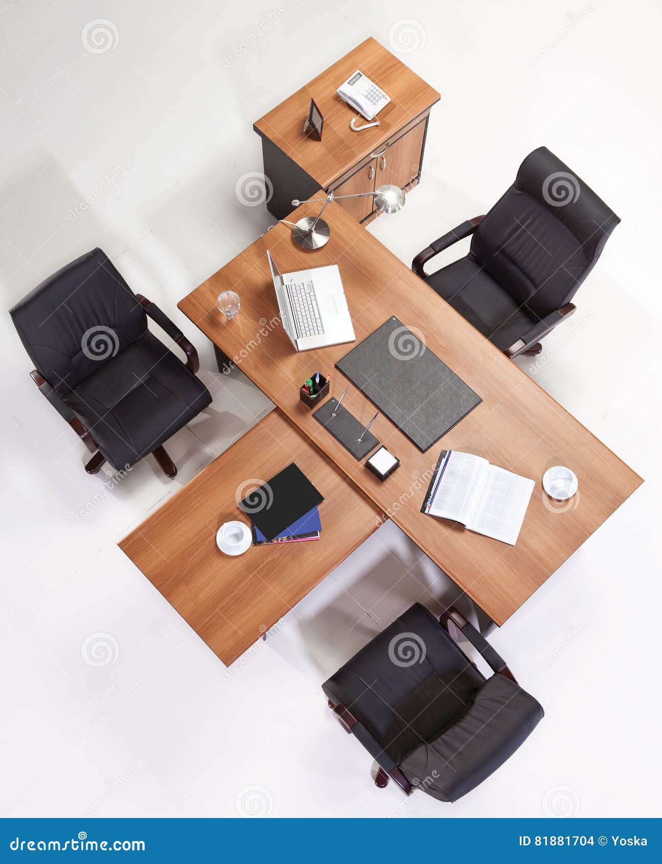 Office furniture top view stock photo. Image of indoors - 81881704