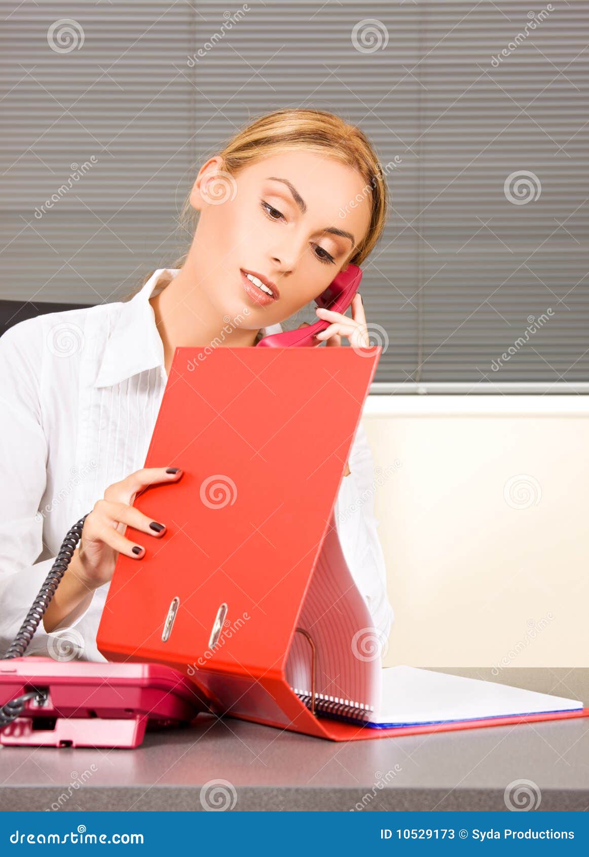 Office girl stock image. Image of female, associate, lovely - 10529173