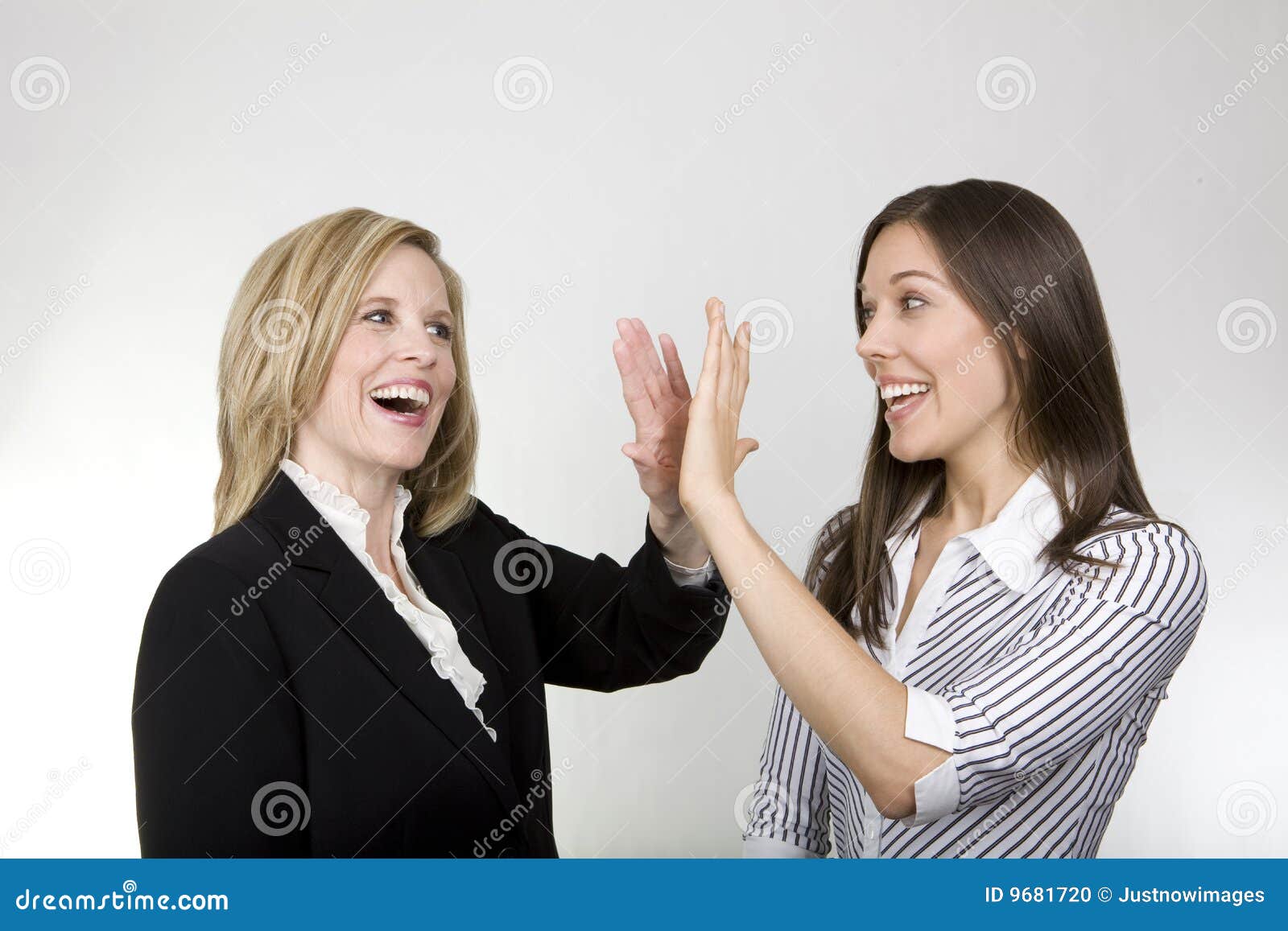 The Office Girl and the Lady Boss Stock Photo - Image of standing ...