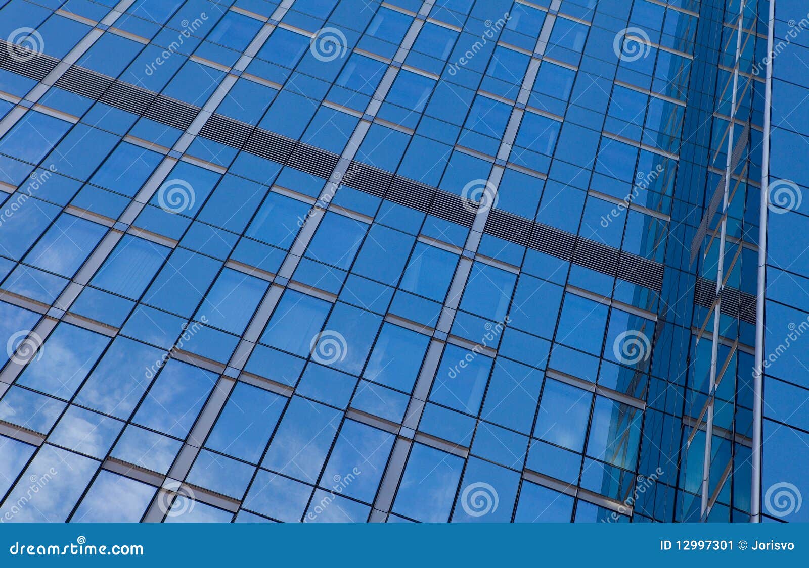 Office glass stock image. Image of reflection, shiny - 12997301