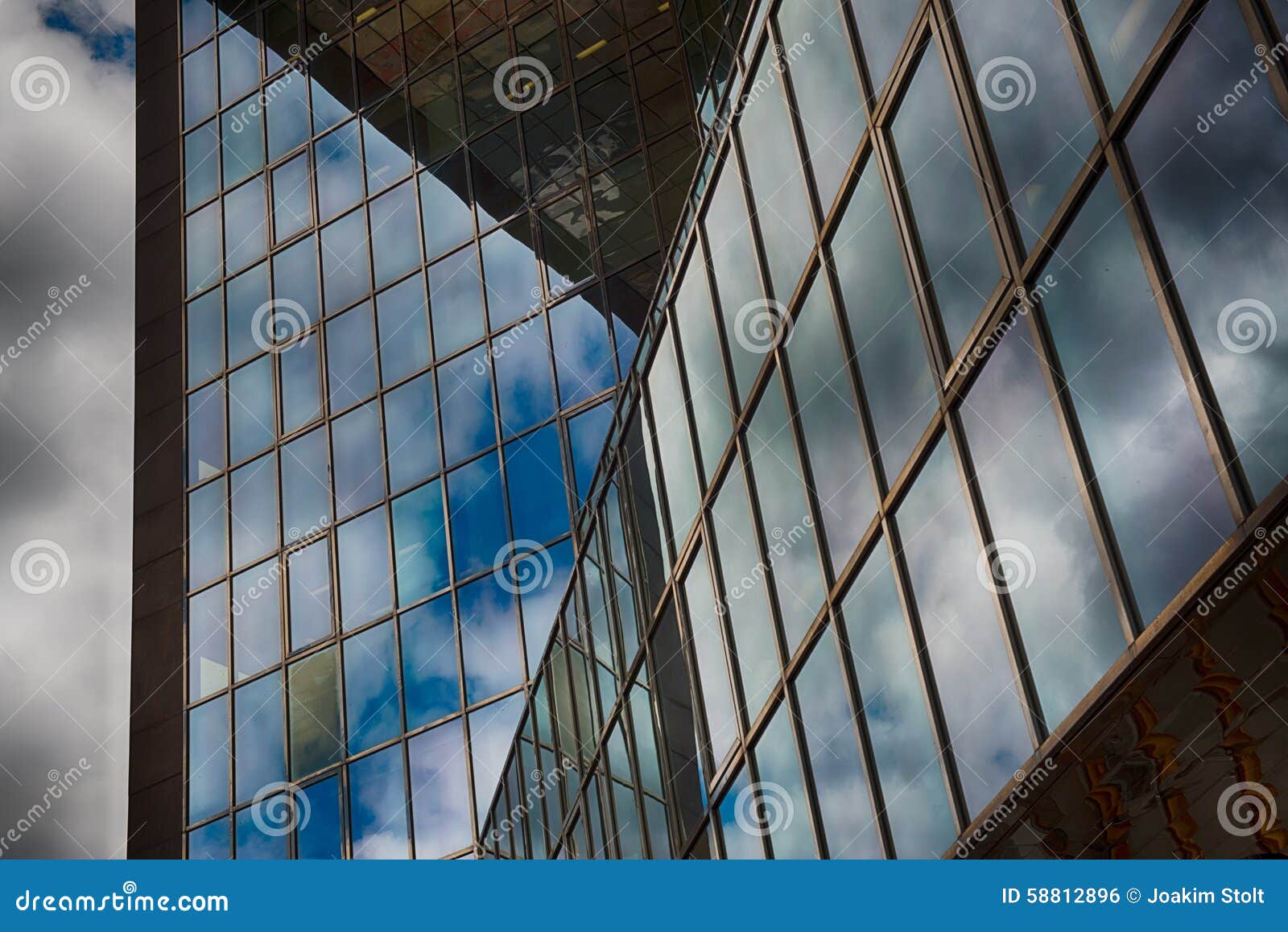 Office Glass Building in Abstract Stock Photo - Image of glass, tall ...