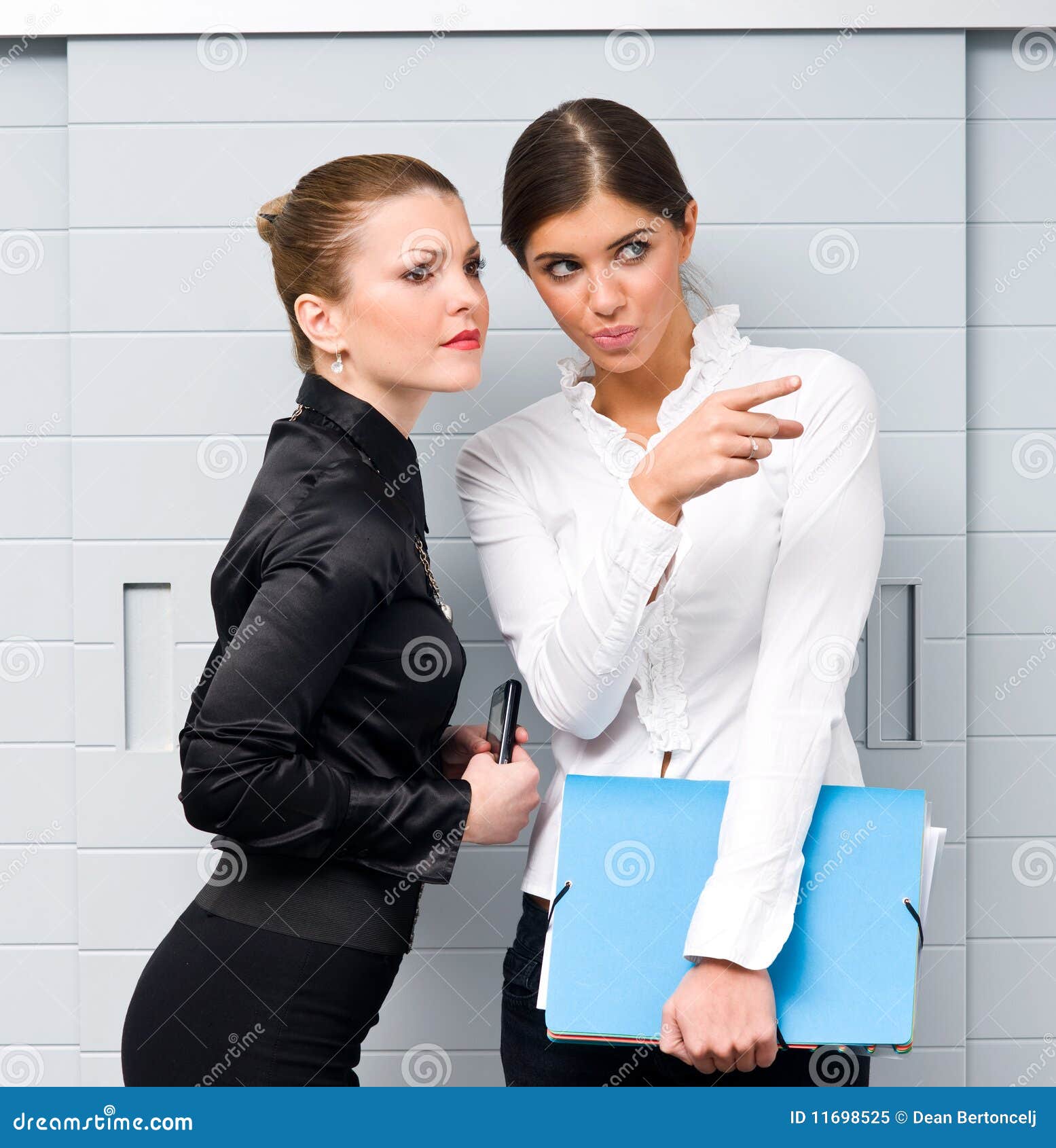 Office gossip stock image. Image of talking, pair, secretary - 11698525