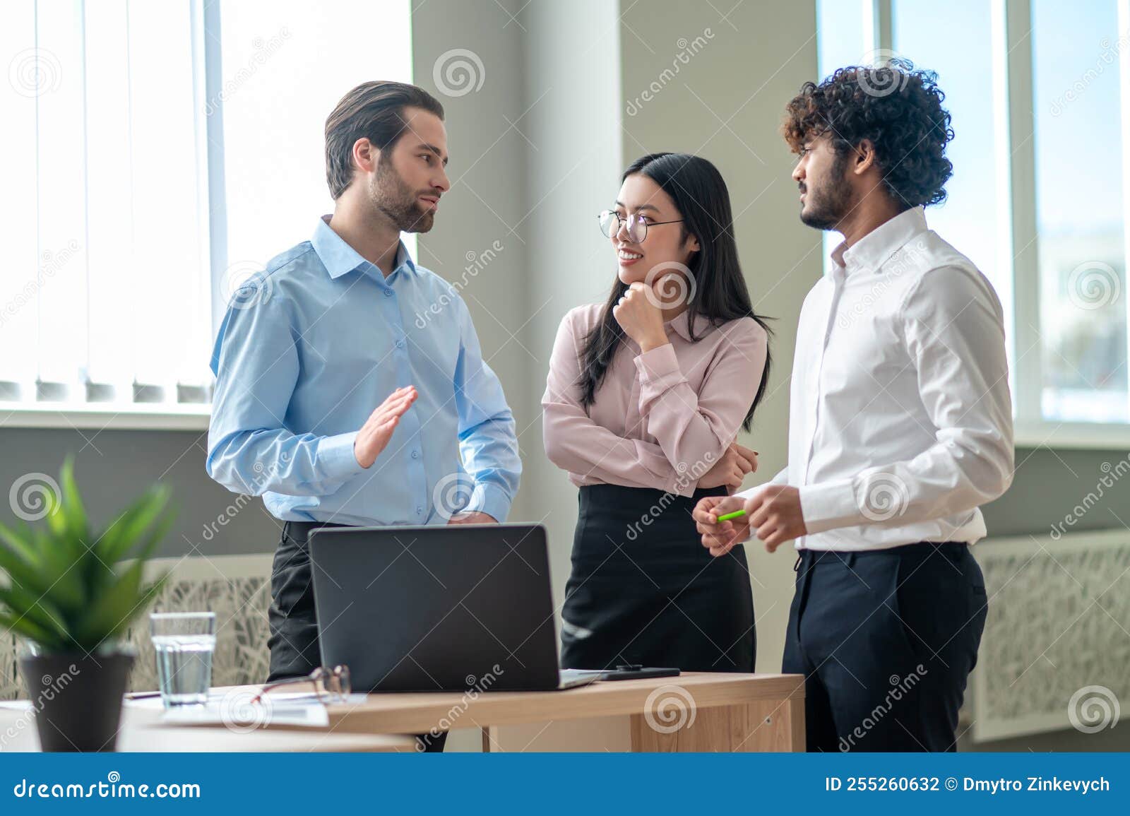 Group of Young Professionals Working Together in the Office Stock Photo ...