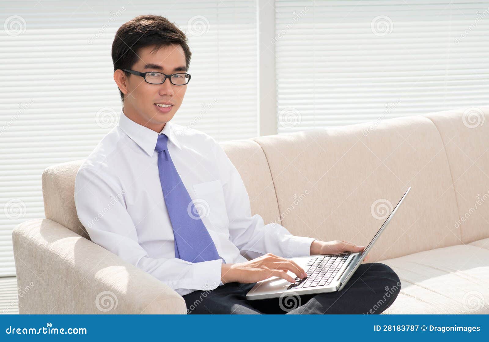 Office guy stock image. Image of eyeglasses, executive - 28183787