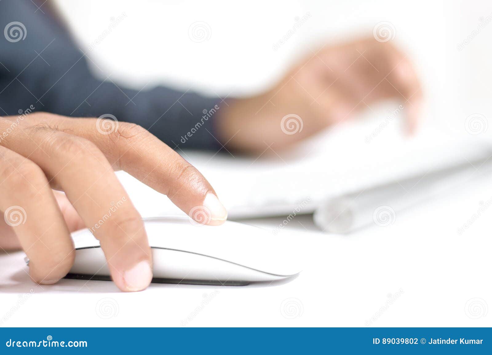 Office Guy Typing on Keyboard Stock Photo - Image of filled, forensic ...