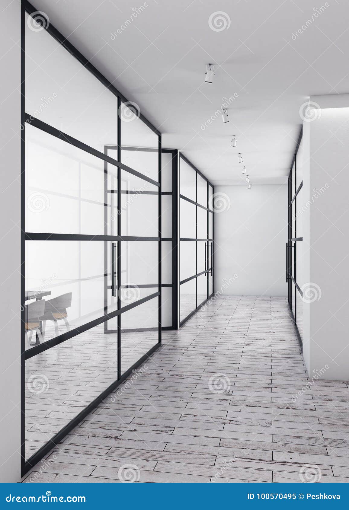 Office hall stock illustration. Illustration of design - 100570495