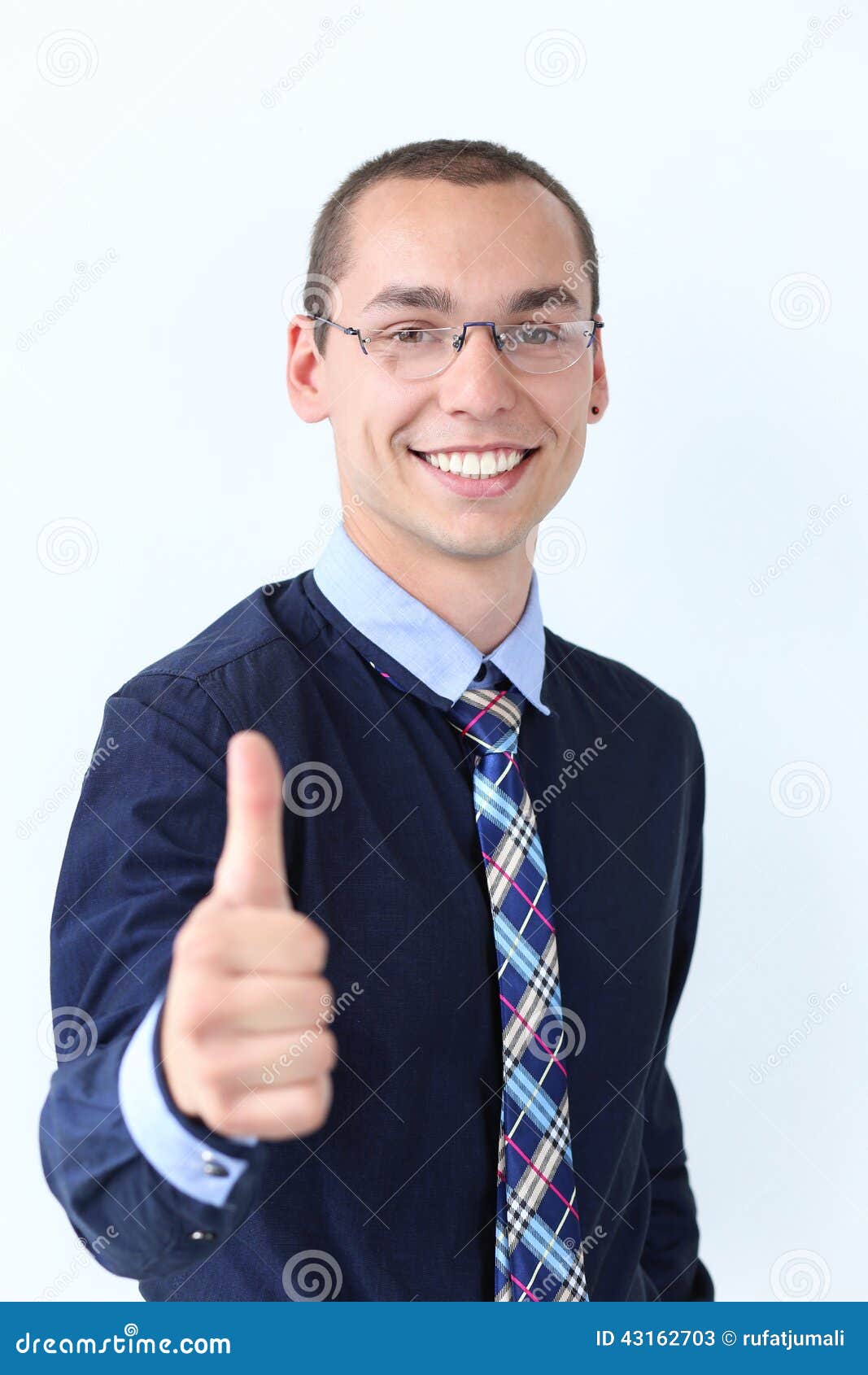 Office. Happy man at work stock image. Image of hair - 43162703
