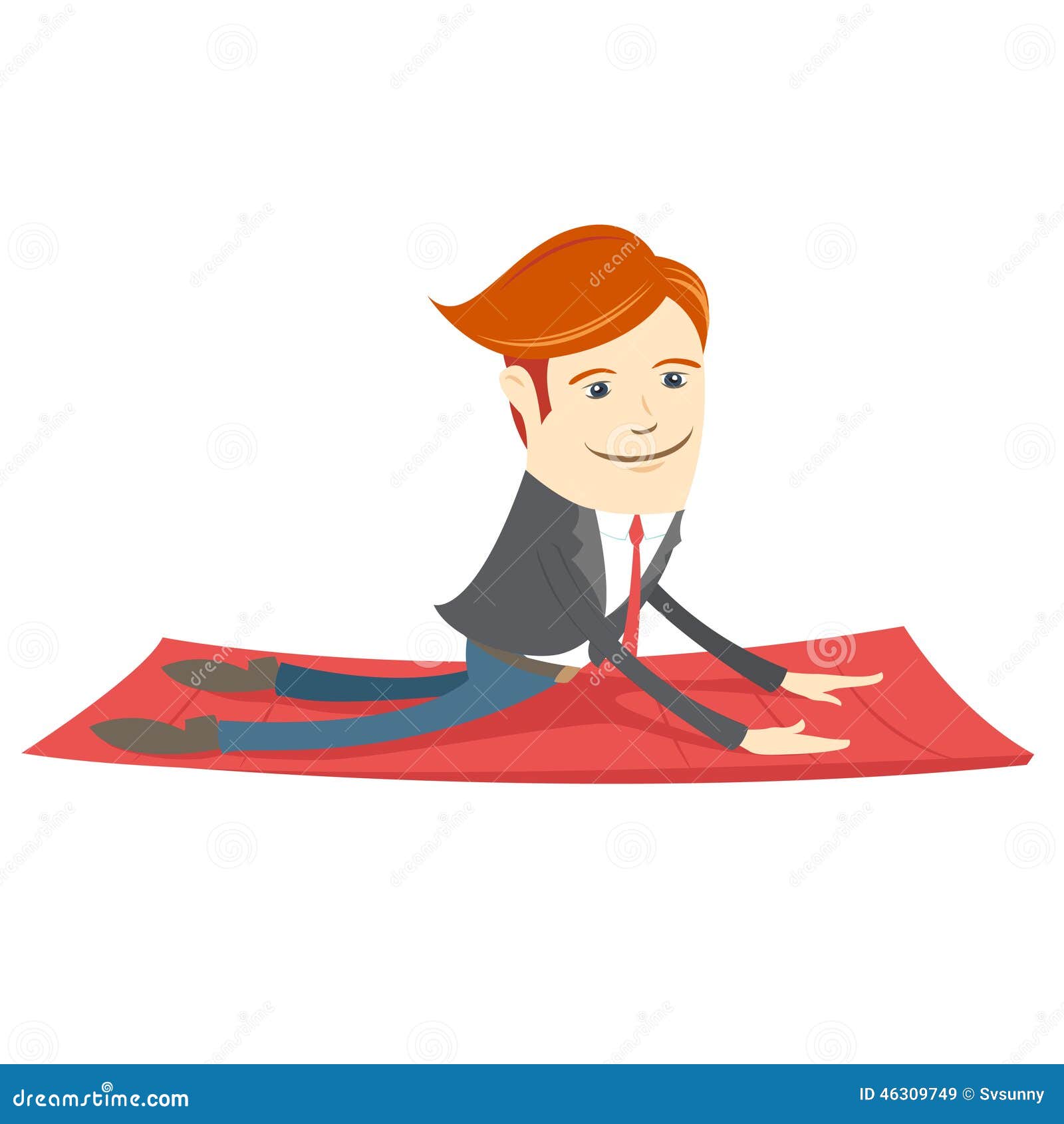 Office Hipster Man Practicing Upward Facing Dog Pose Stock Vector ...