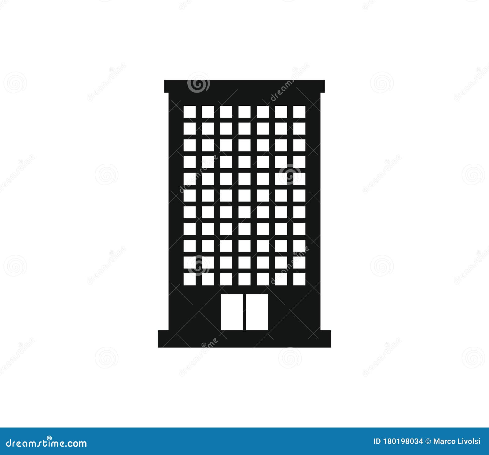 Office Icon Illustrated in Vector on White Background Stock ...