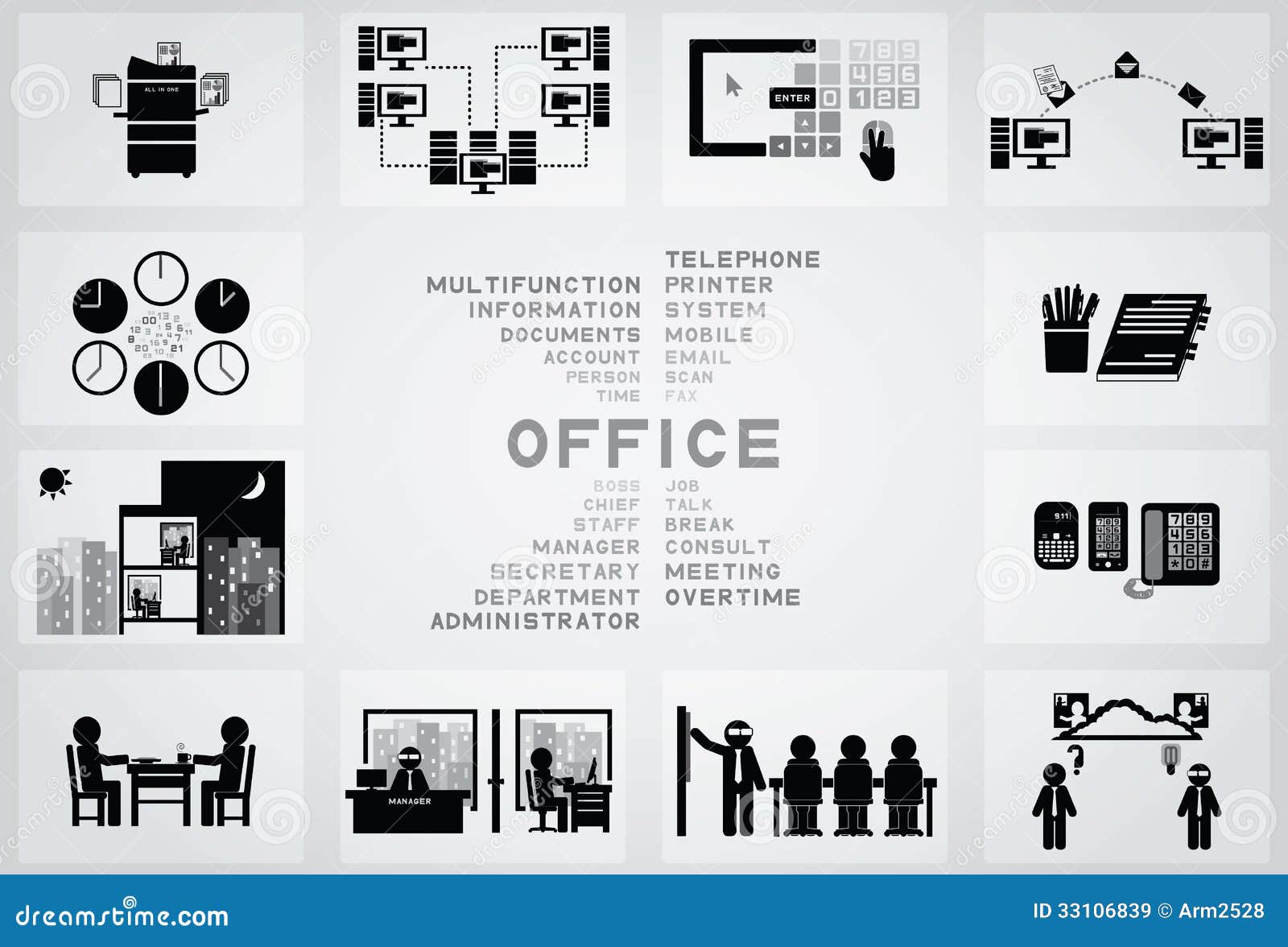 Office Administration Icon