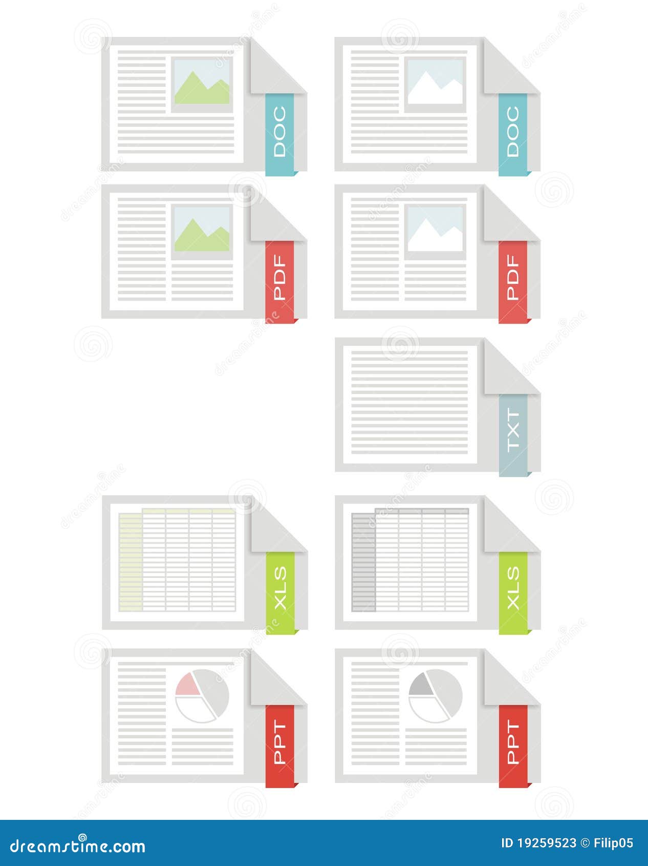 Office icons stock vector. Illustration of office, icons - 19259523