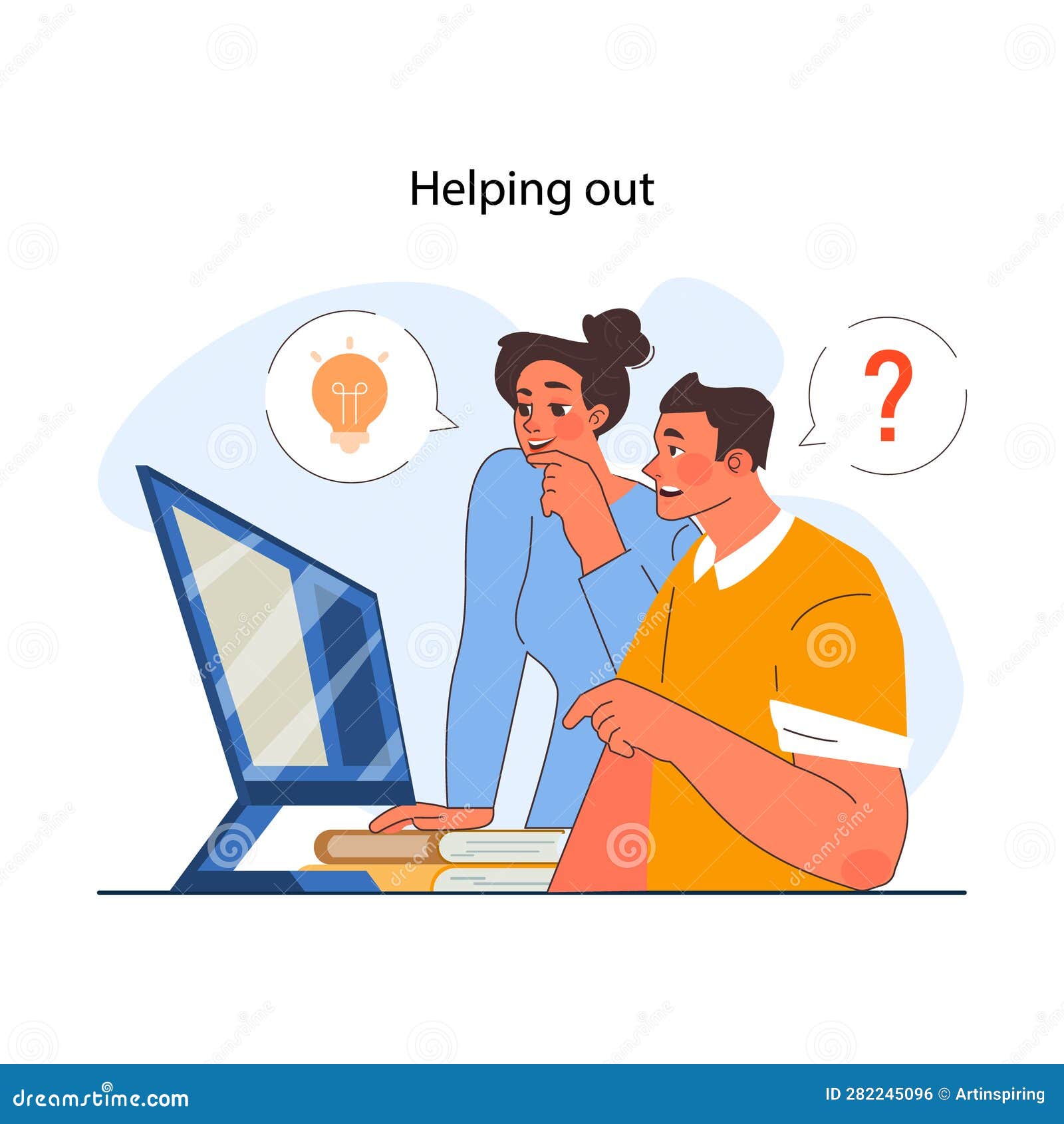 Office Interactions Set. Team Communication Scenes. Work Process Stock ...