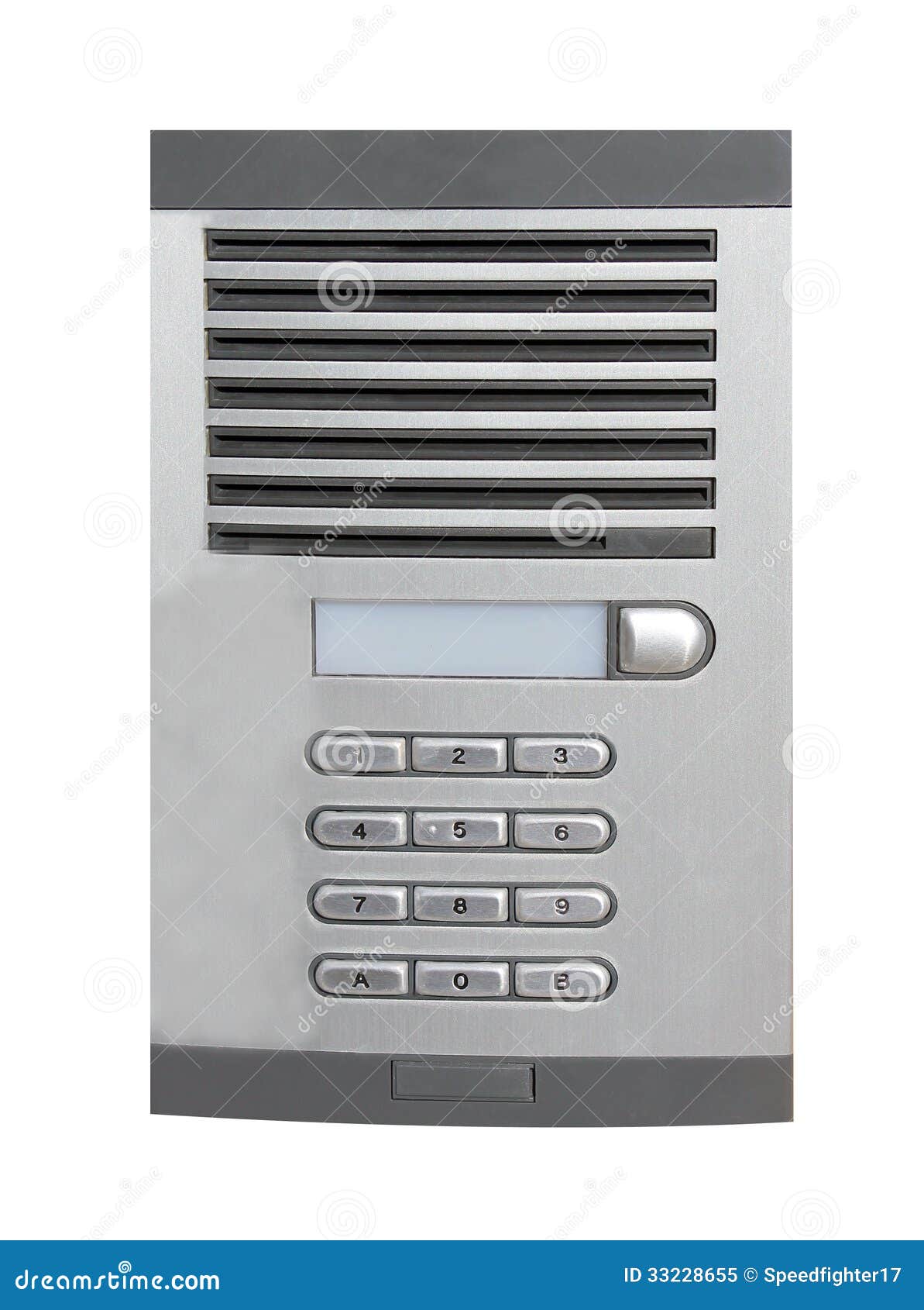 Office intercom stock image. Image of office, white, isolated - 33228655