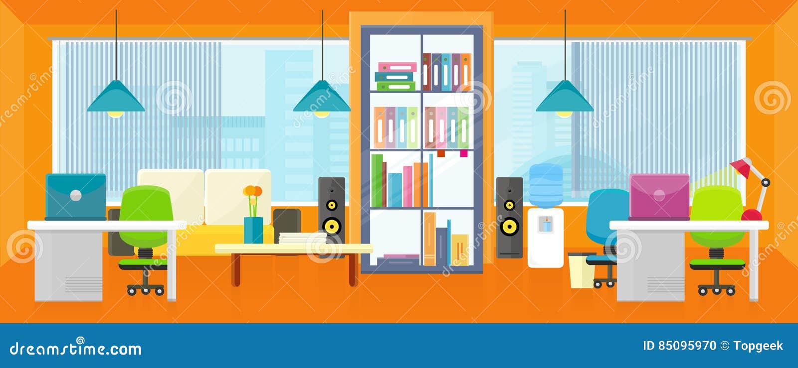 Cartoon Office Background Office Background Cartoon