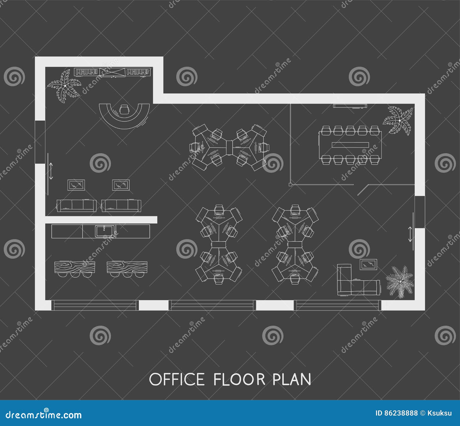 Office Lobby Plan