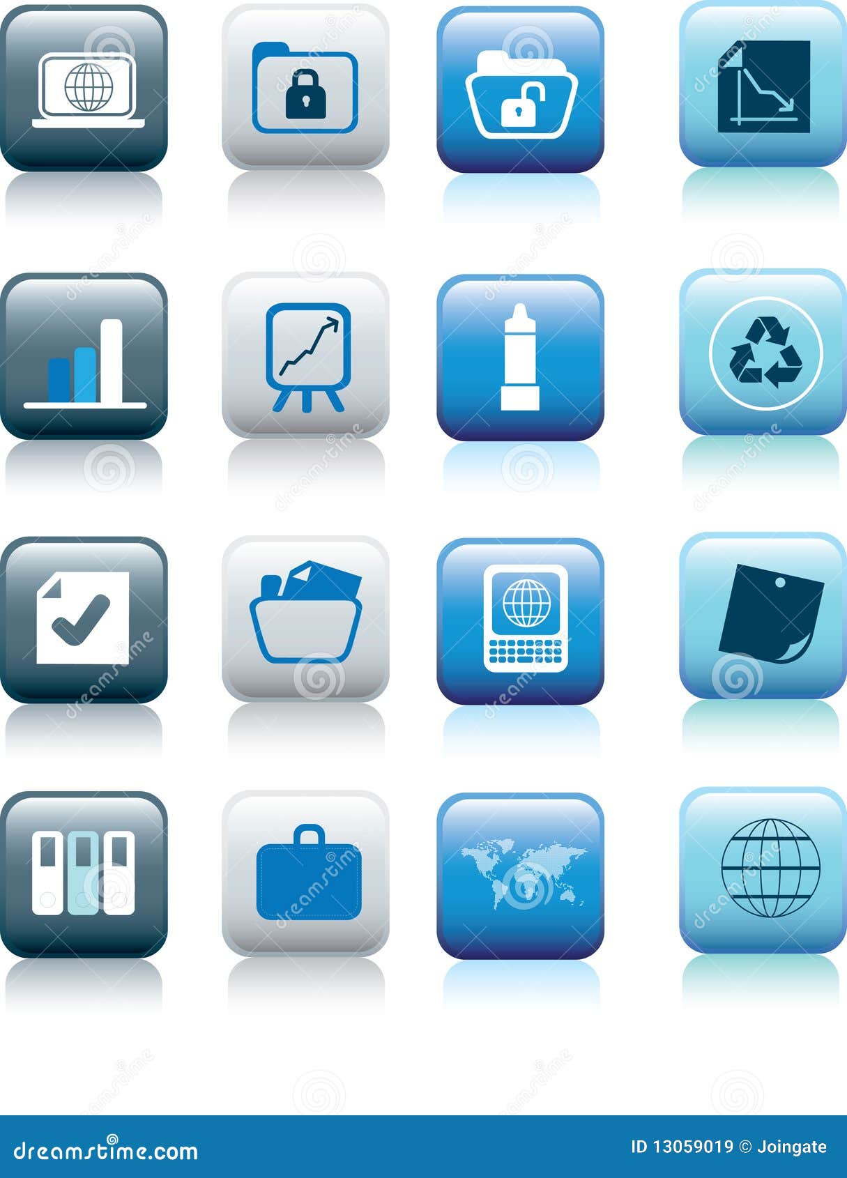 Office items icon stock vector. Illustration of vector - 13059019