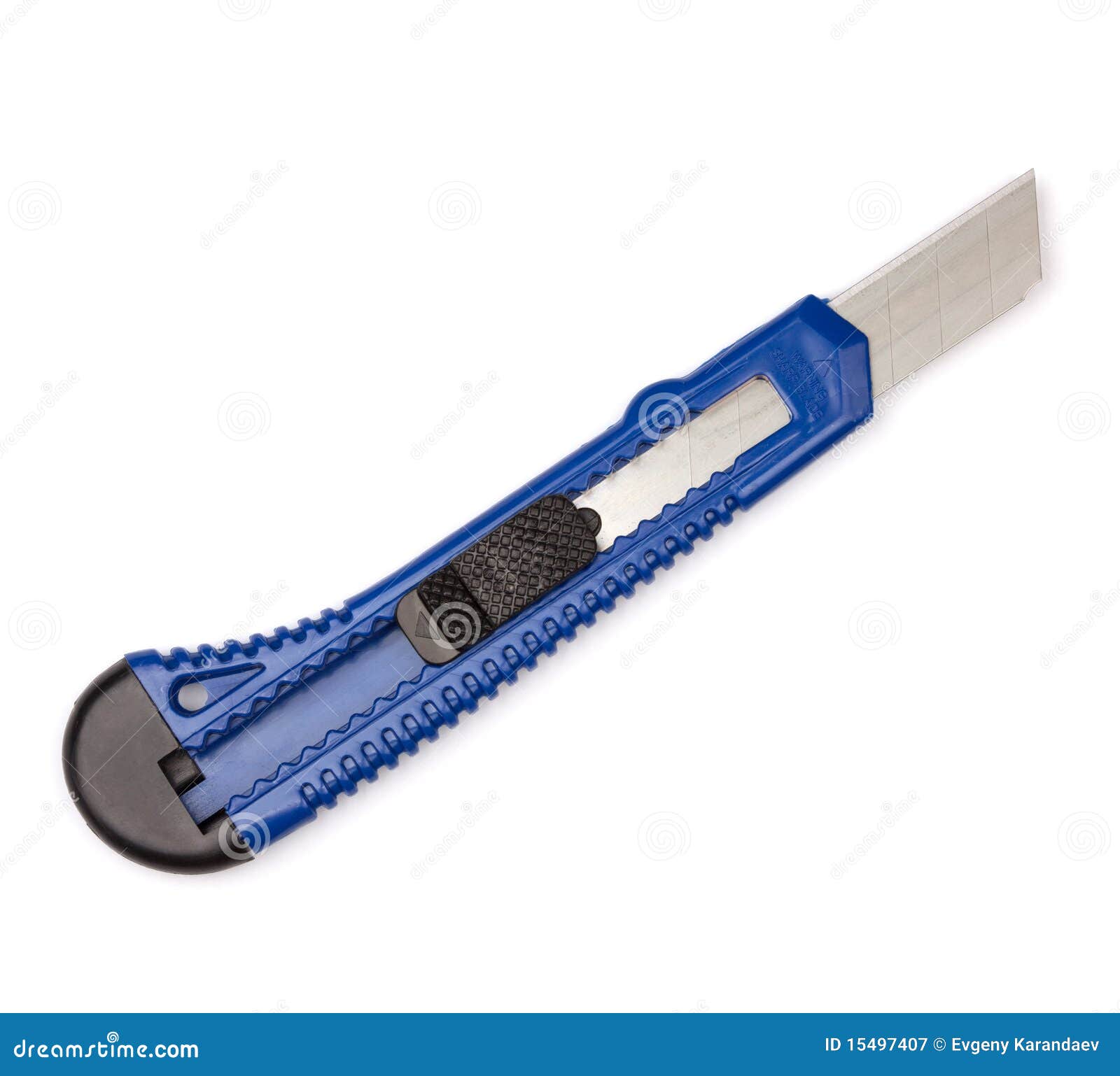 Office knife stock image. Image of metal, closeup, cutter - 15497407