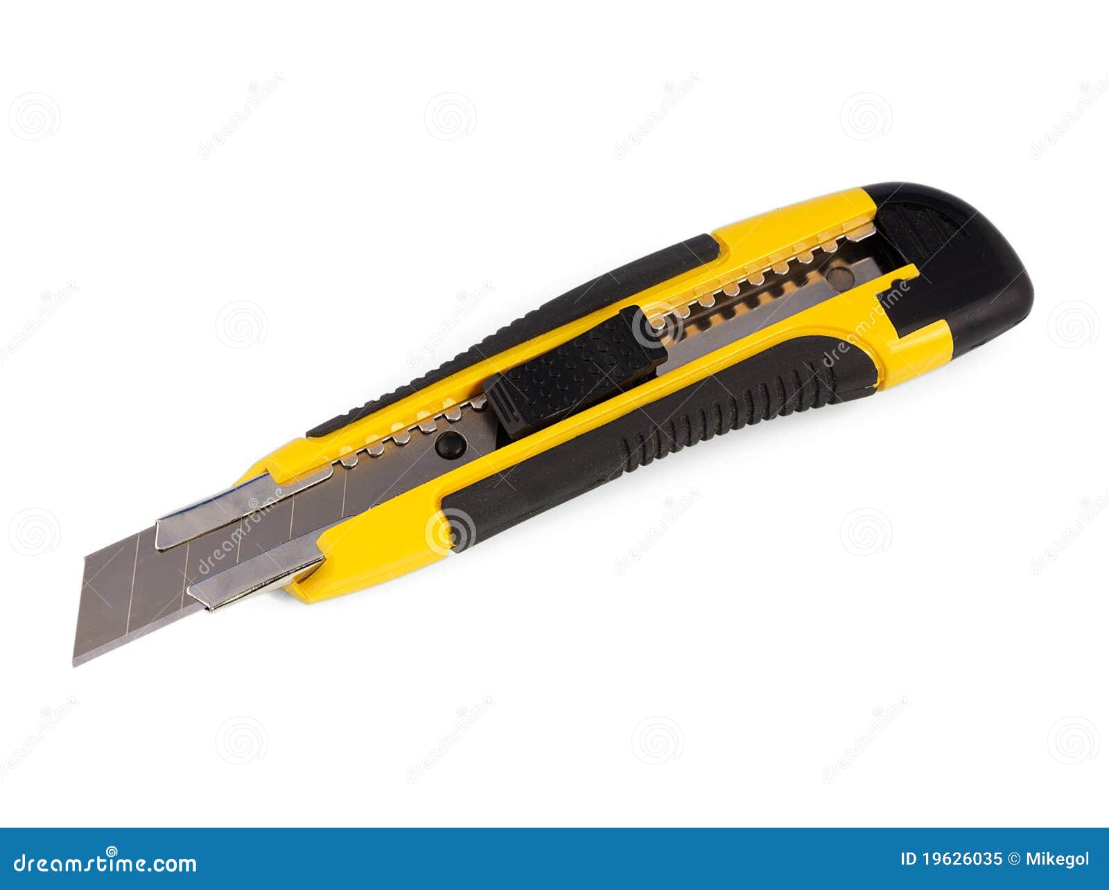 Office knife stock image. Image of blade, close, steel - 19626035