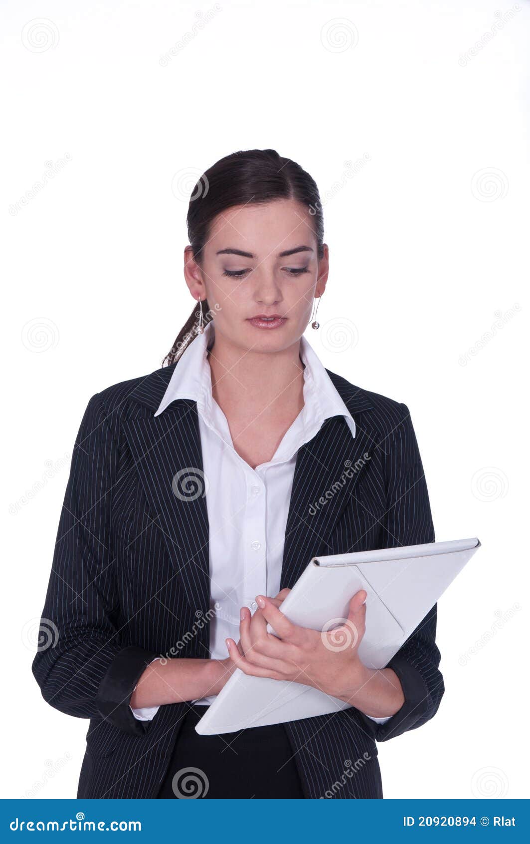 Office lady stock photo. Image of corporate, boss, hand - 20920894