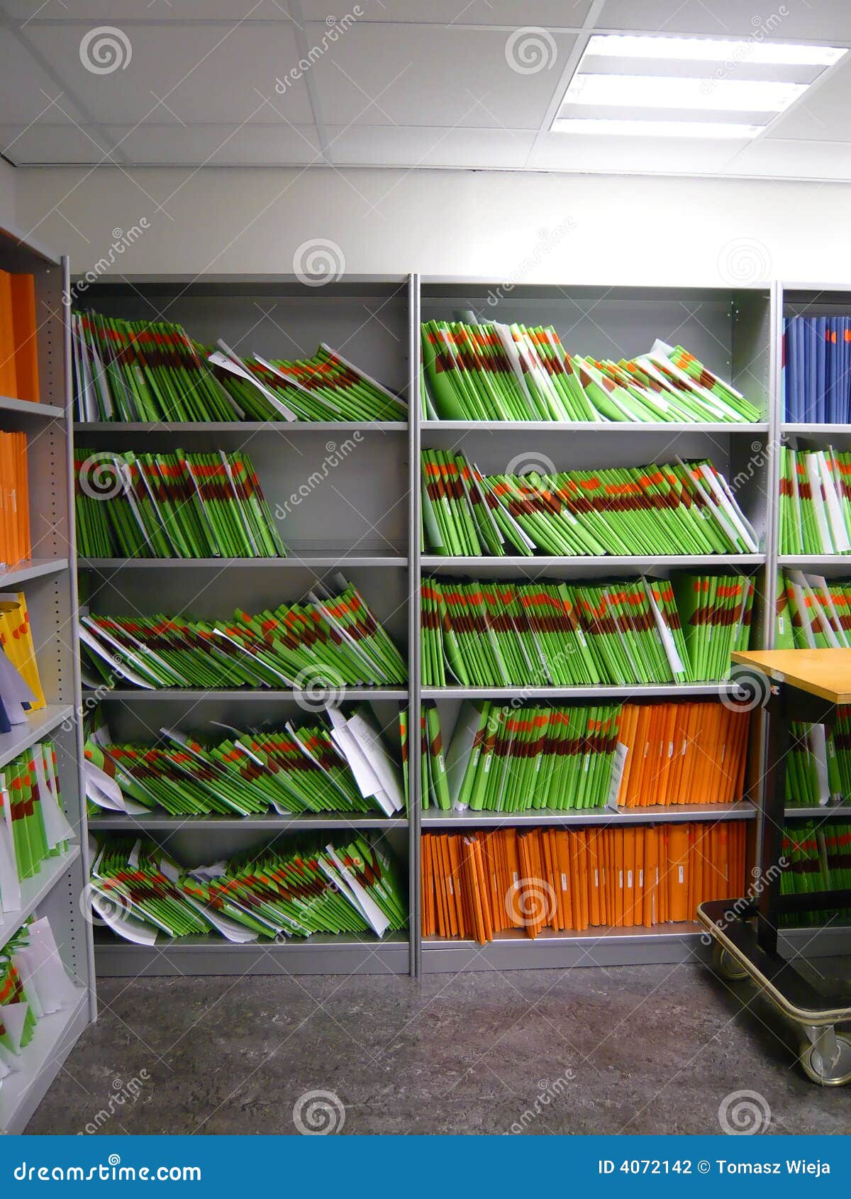 Office library archive stock photo. Image of architecture - 4072142