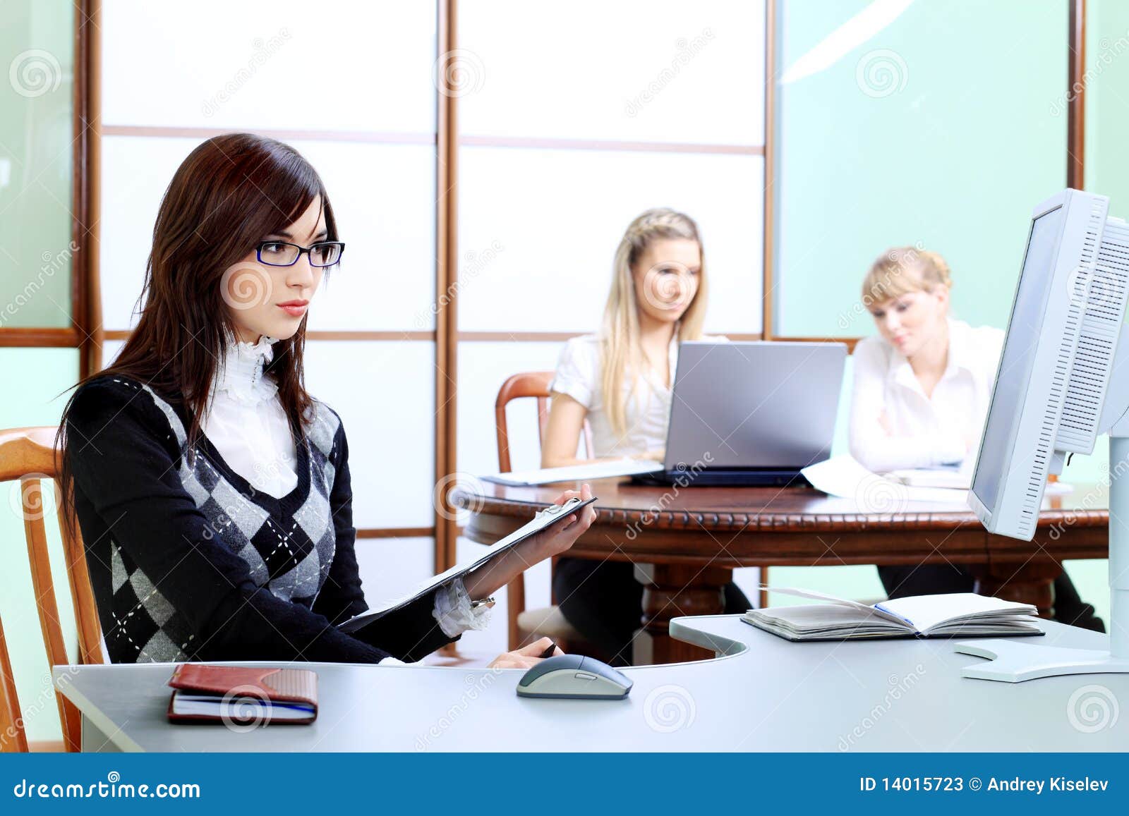 Office life stock image. Image of diversity, businesswoman - 14015723