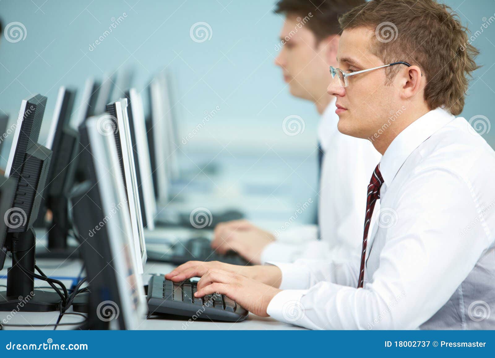 Office man stock image. Image of indoor, office, professional - 18002737