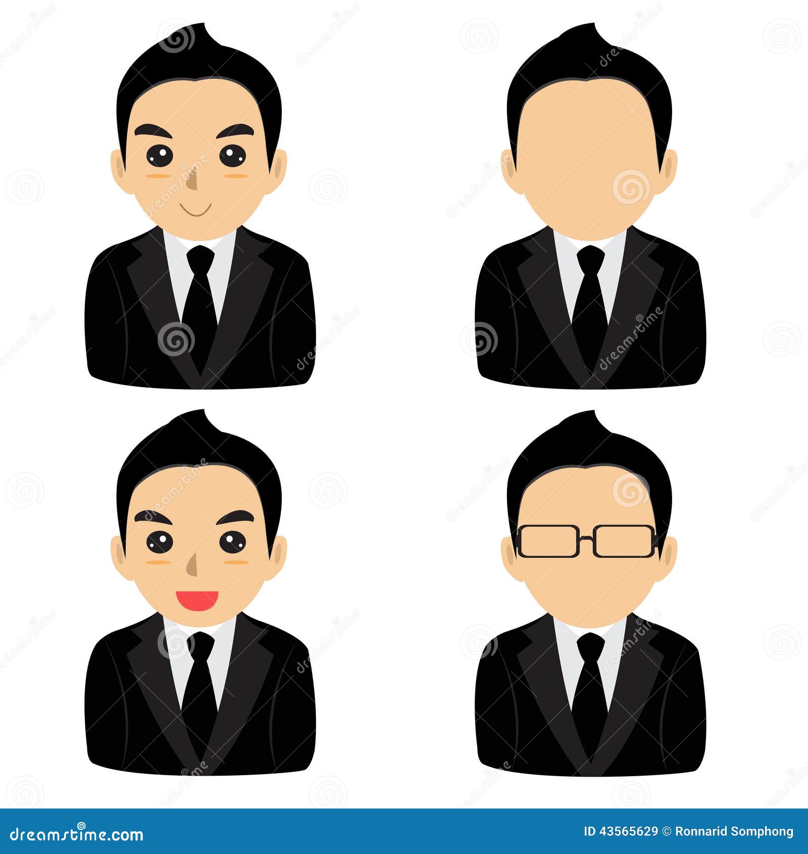 Office Man manager stock vector. Illustration of suit - 43565629