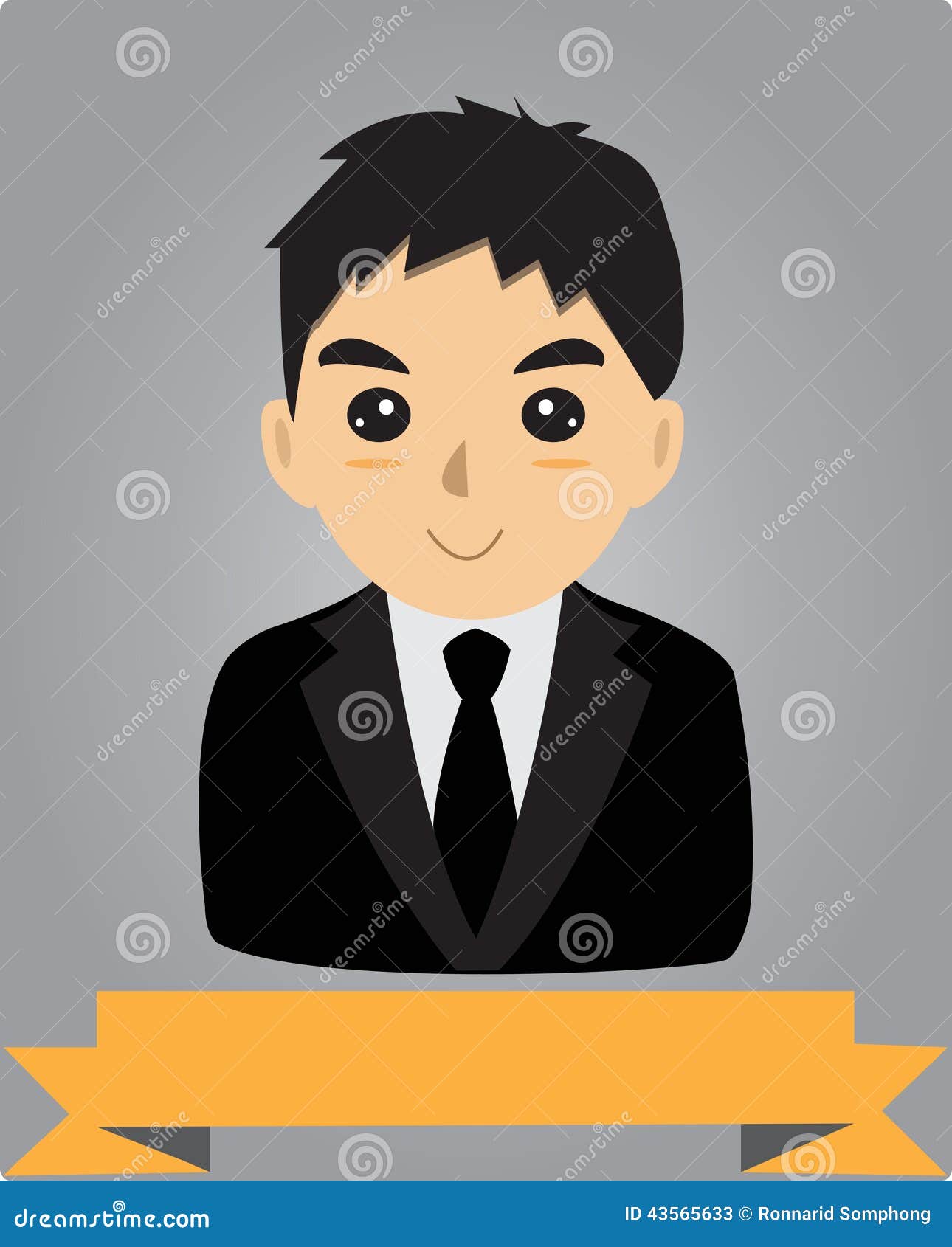 Office Man manager stock vector. Illustration of character - 43565633