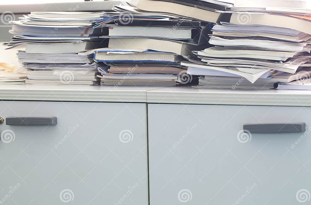 Office mess stock photo. Image of disorder, bureaucracy - 25829072
