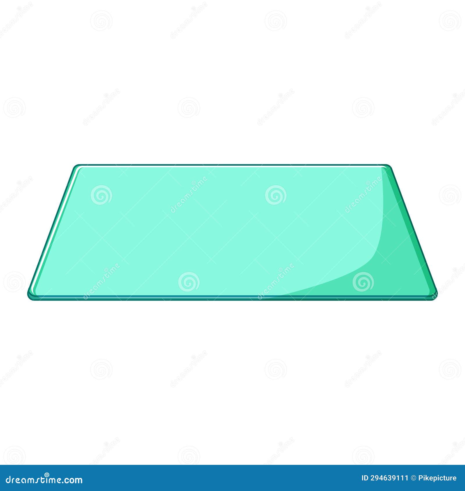 Office Mouse Pad Cartoon Vector Illustration Stock Illustration ...