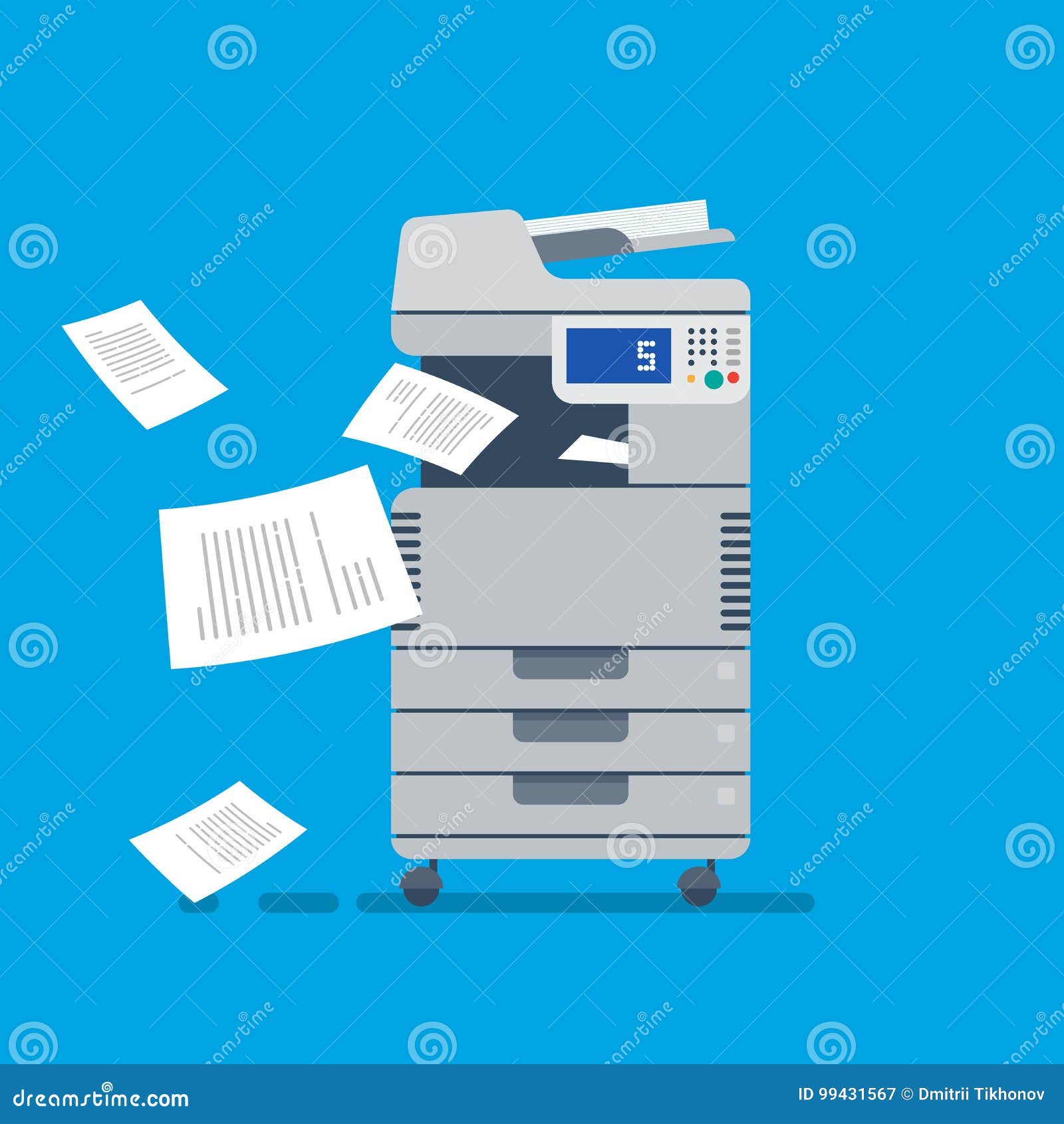 Document Scanner Clipart