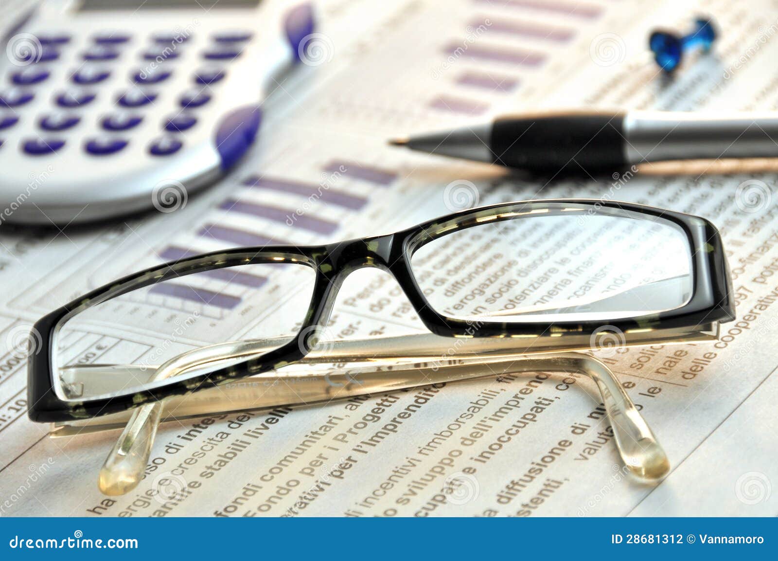 Office objects stock photo. Image of stylus, trade, information - 28681312