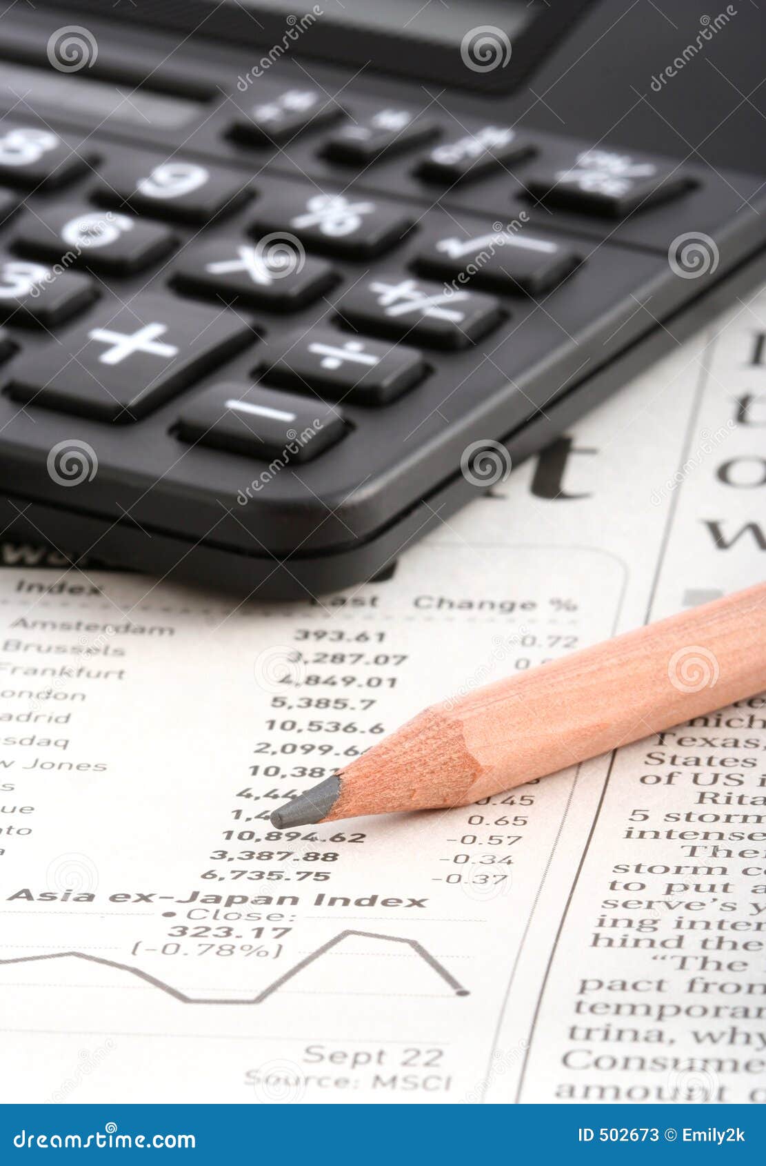 Office objects stock image. Image of ballpoint, index, company - 502673