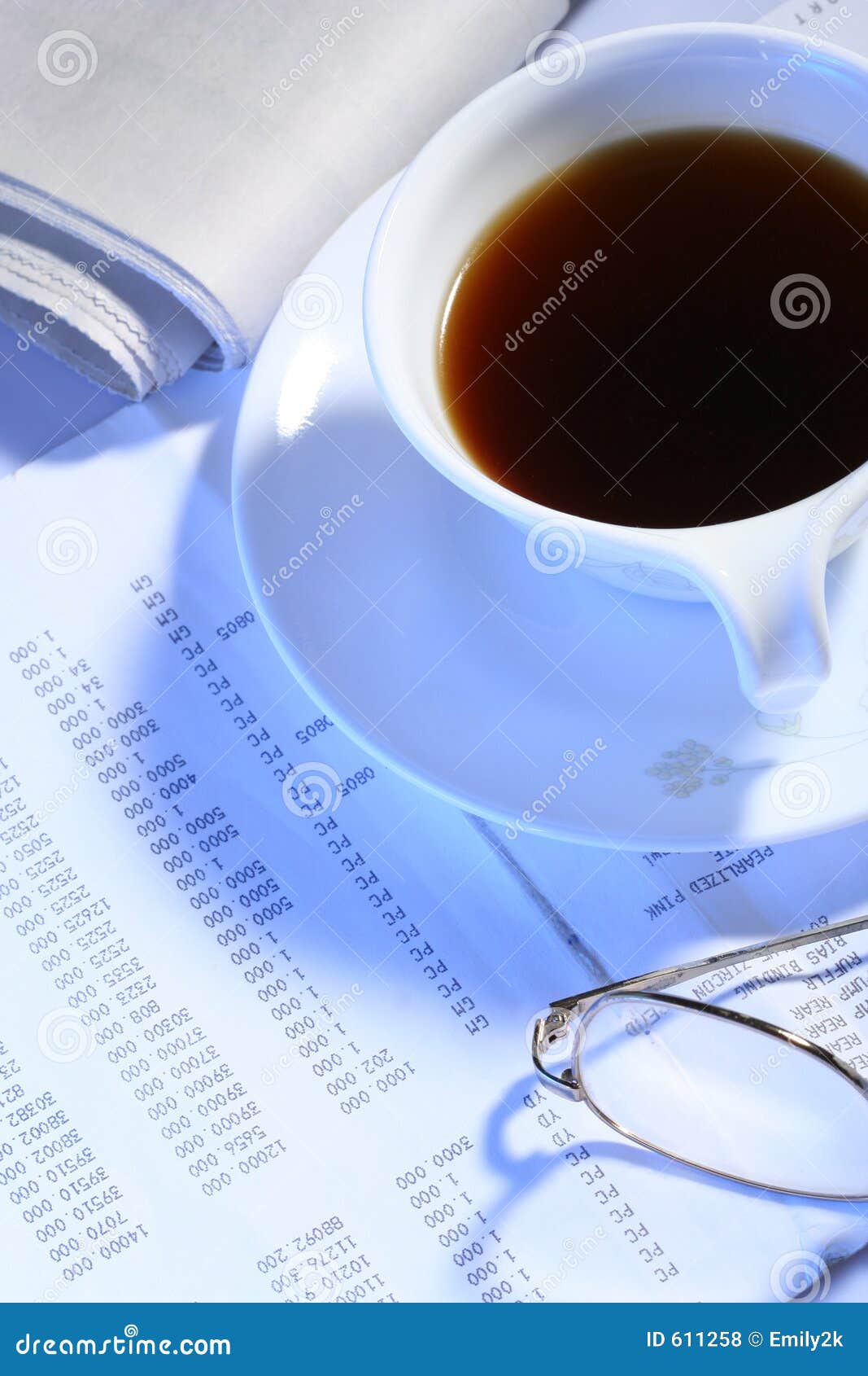 Office objects stock photo. Image of business, close, news - 611258