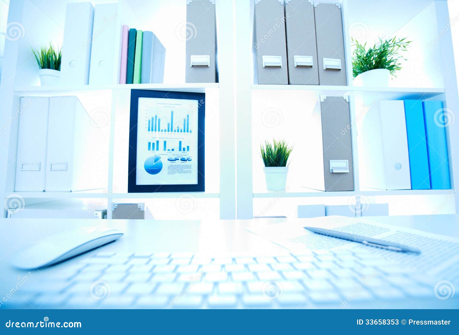 Office objects stock image. Image of keypad, pencil, everyday - 33658353